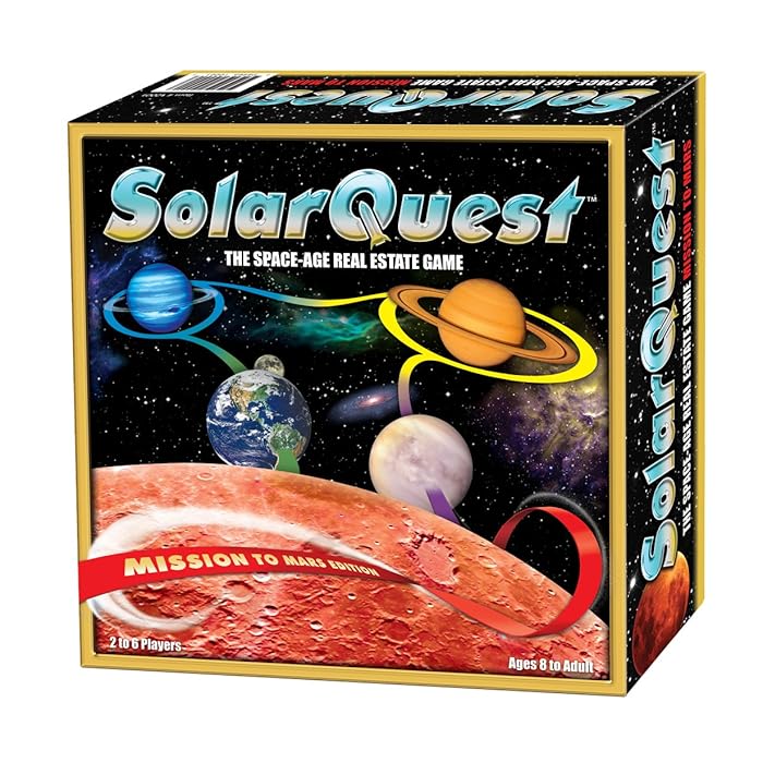 Buy SolarQuest The Space-Age Real Estate Game: Mission to Mars Edition ...