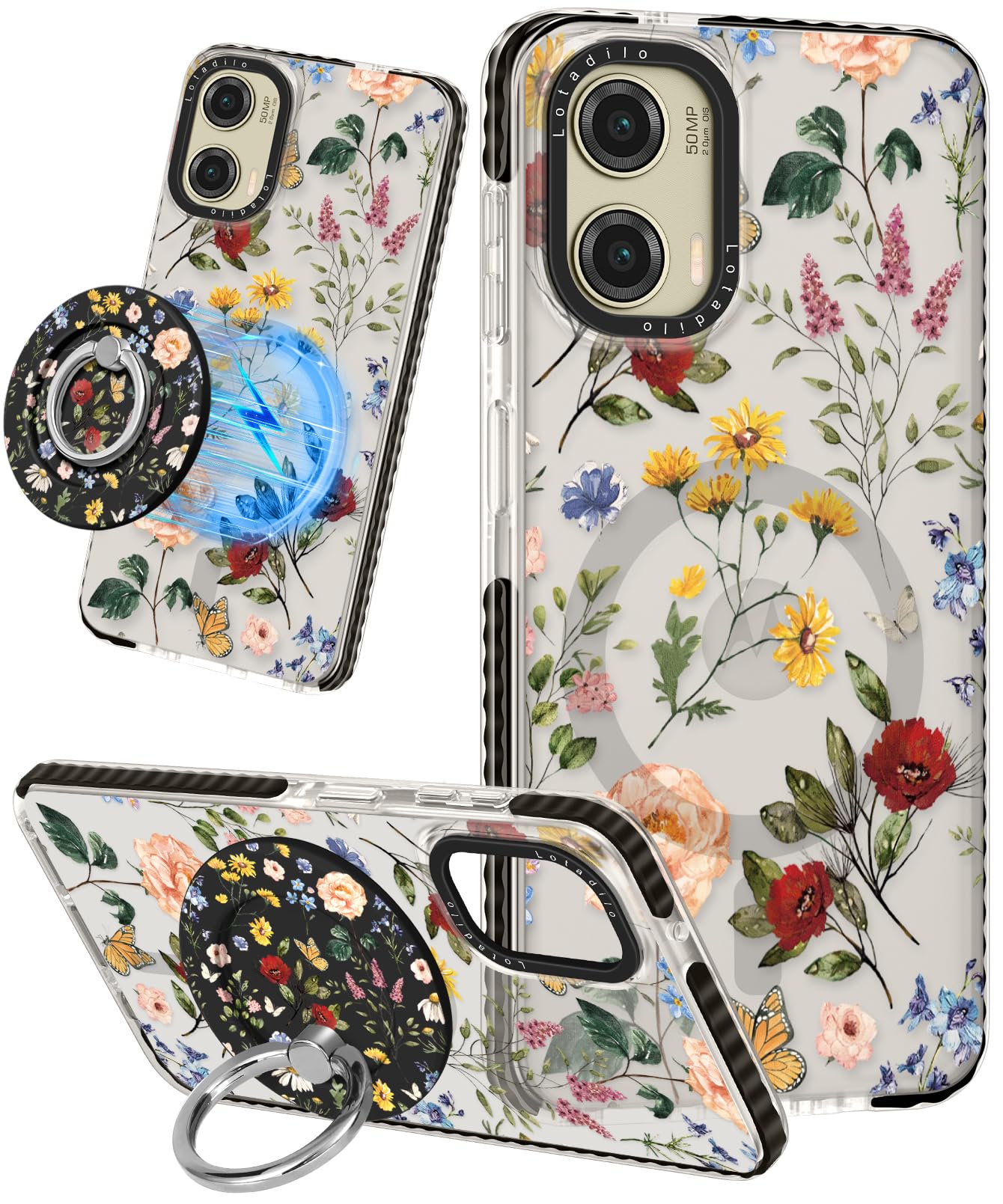 Amazon.com: Lotadilo Cute Case for Moto G Stylus 5G 2024 for Women ...