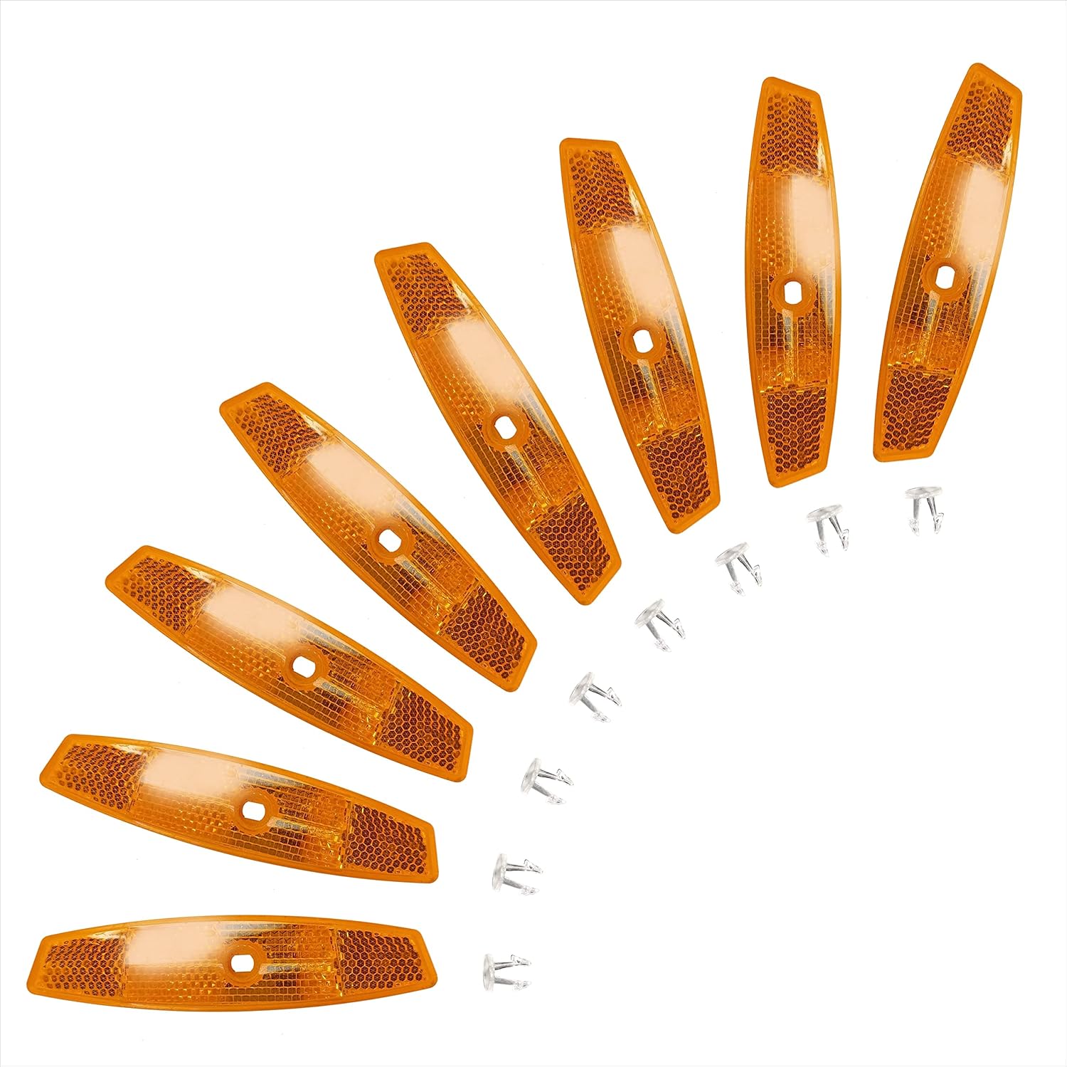 Buy De Venta™ Complete Reflector Light Set of 8 Pcs Spoke Reflectors ...