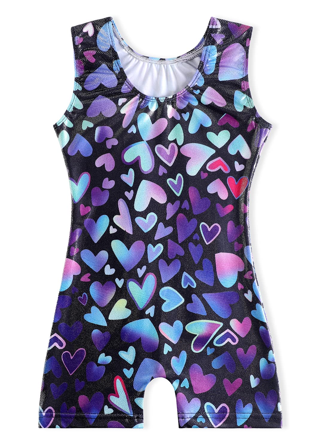 Snapklik.com : EQSJIU 2 Packs Sparkles Kids Gymnastics Leotards For Girls