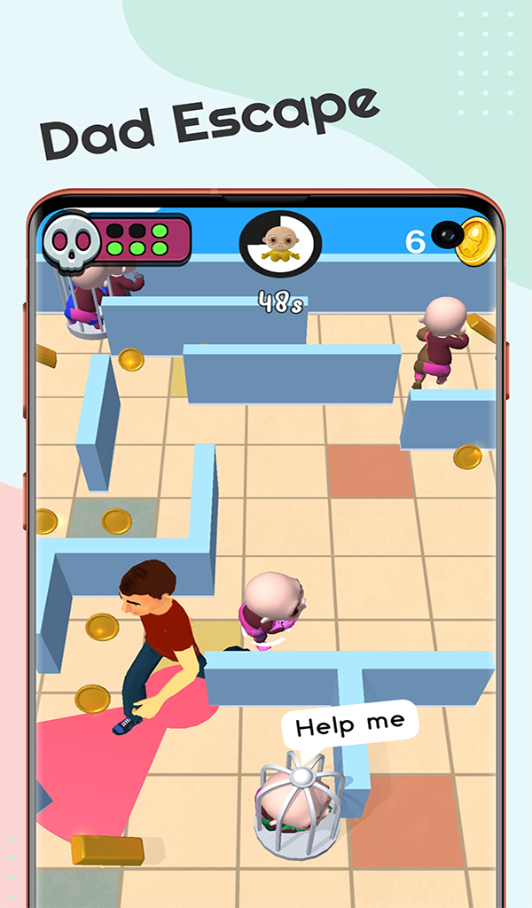 Dad Escape: Hide Little Baby - App on Amazon Appstore