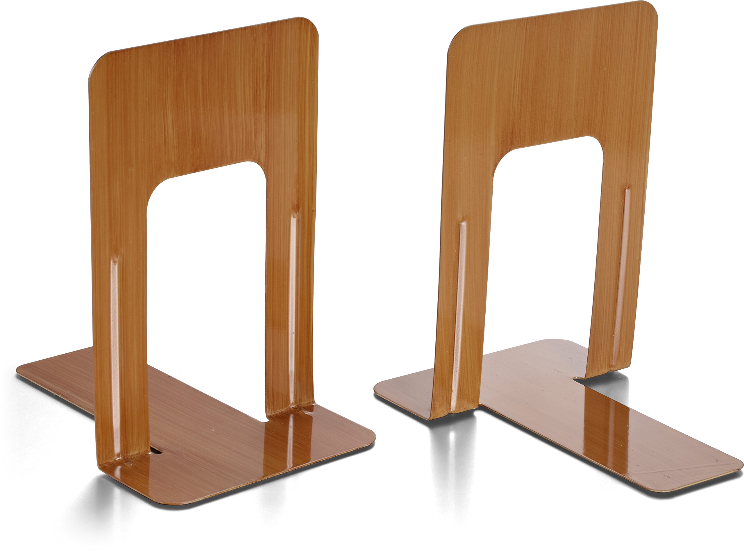 Amazon.com : officemate Bookends, Non-Skid Base, 1 Pair, 5.875 x 8.25 x ...