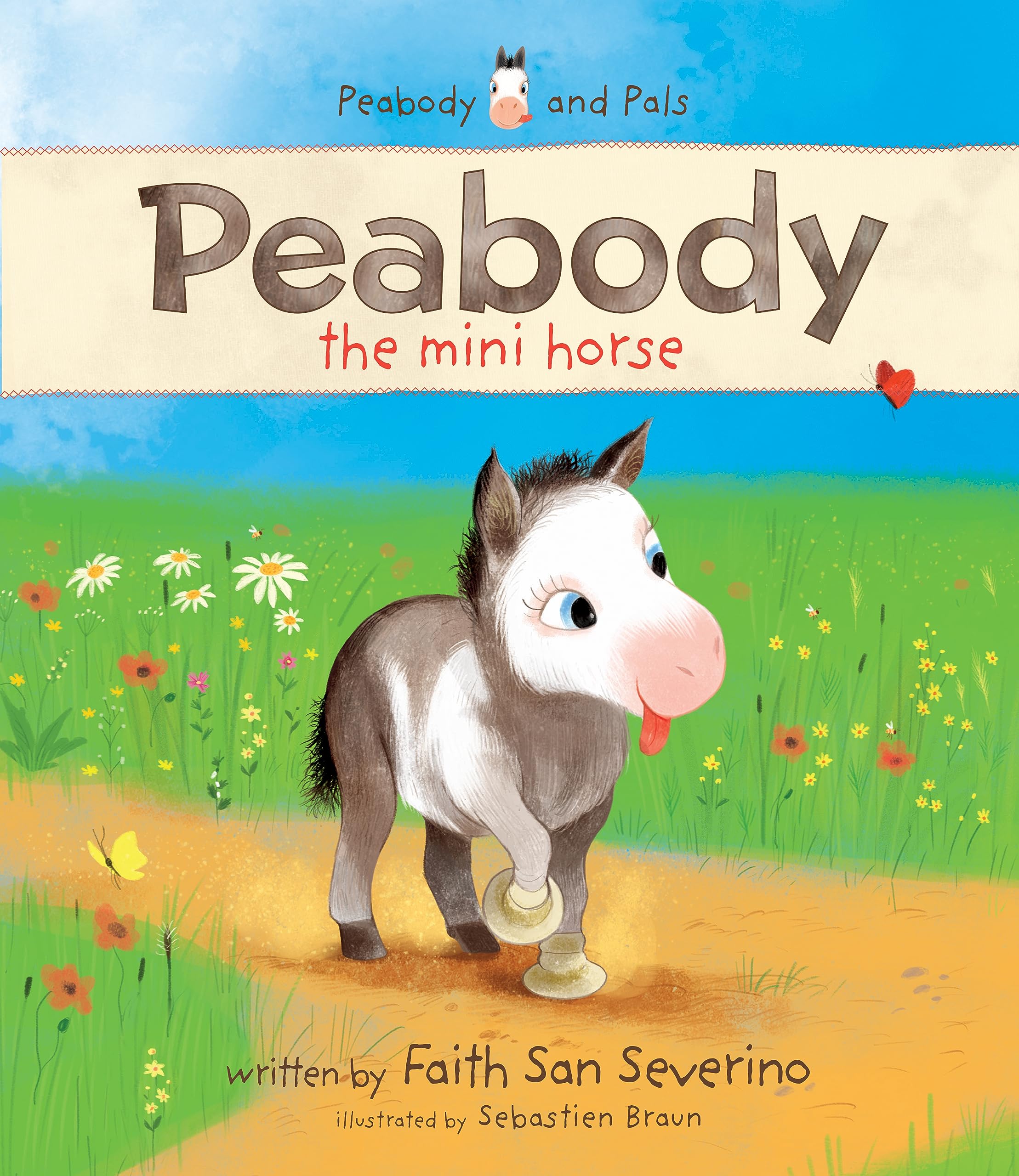 Amazon.com: Peabody the Mini Horse (Peabody and Pals): 9781496480934 ...