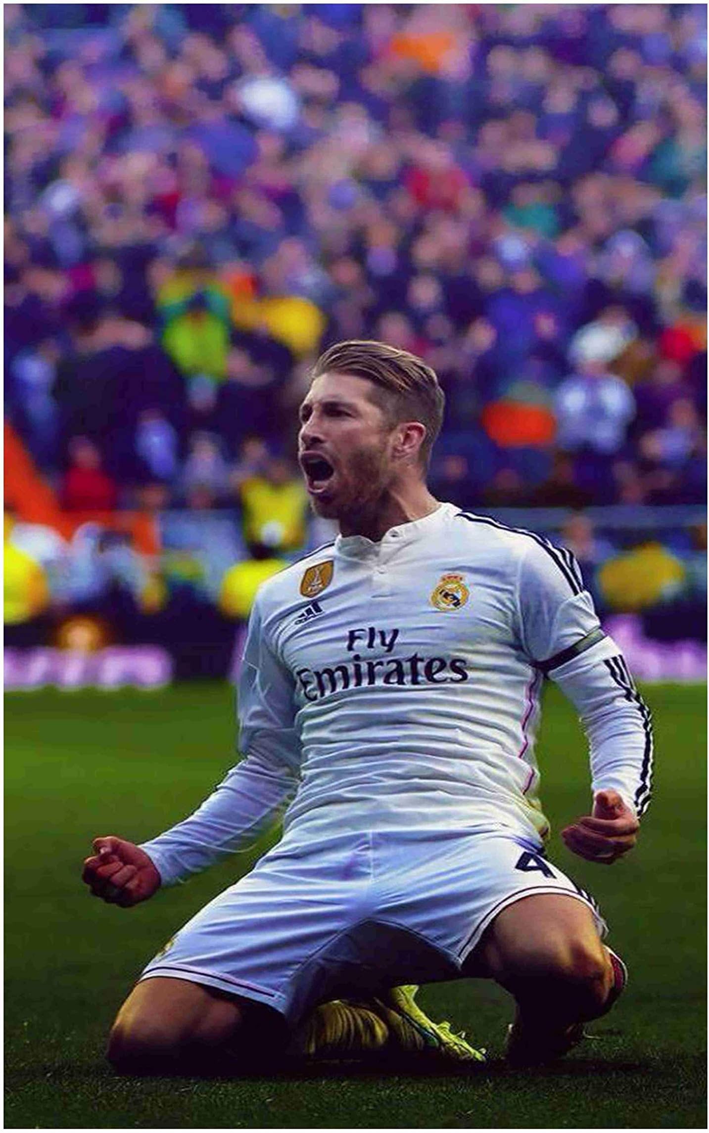 BALDAU PRINTS Sergio Ramos Footballer Wall Poster For Room (Gloss ...