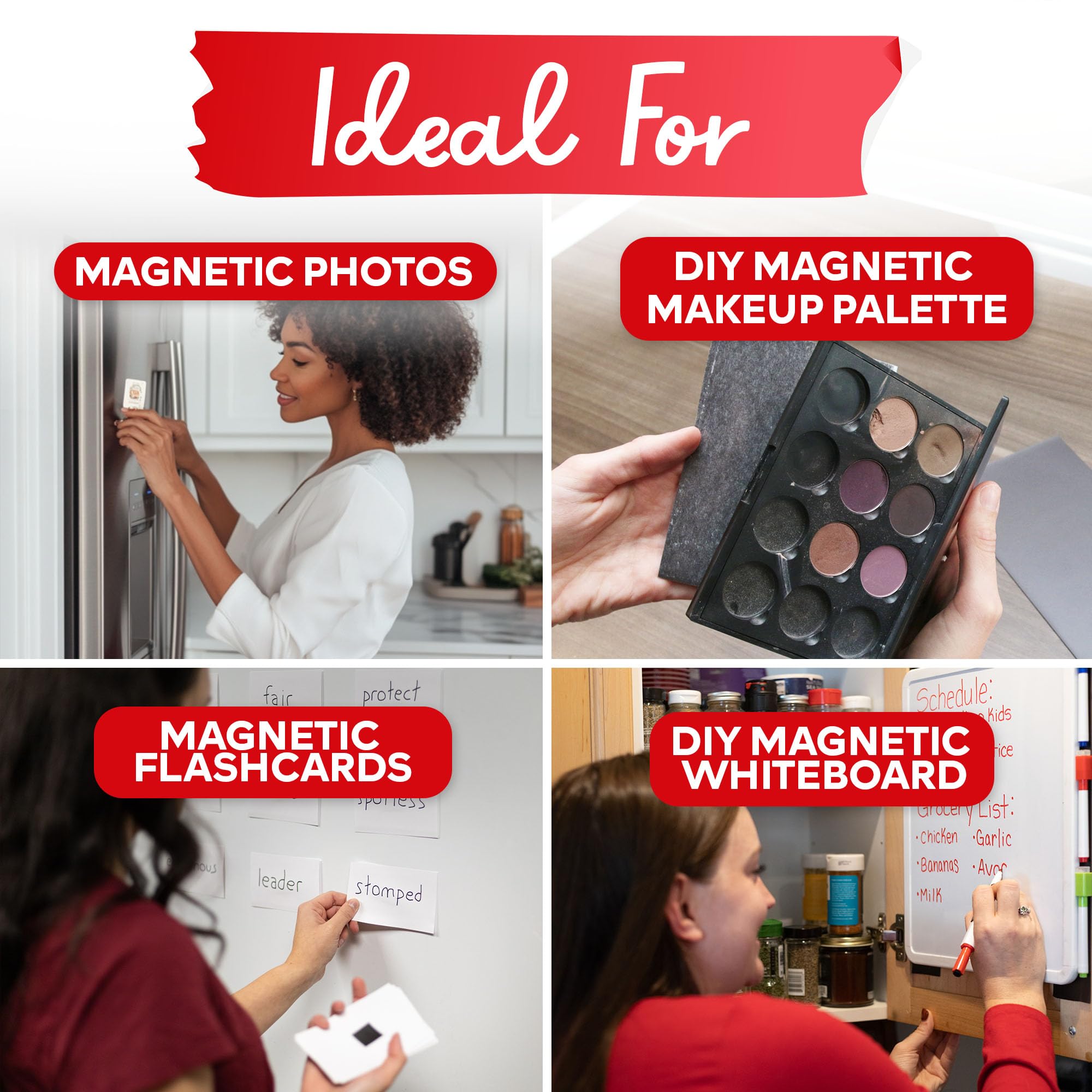 Snapklik.com : XFasten Magnetic Sheets 8x10 Inch 20mil (Set Of 10 ...