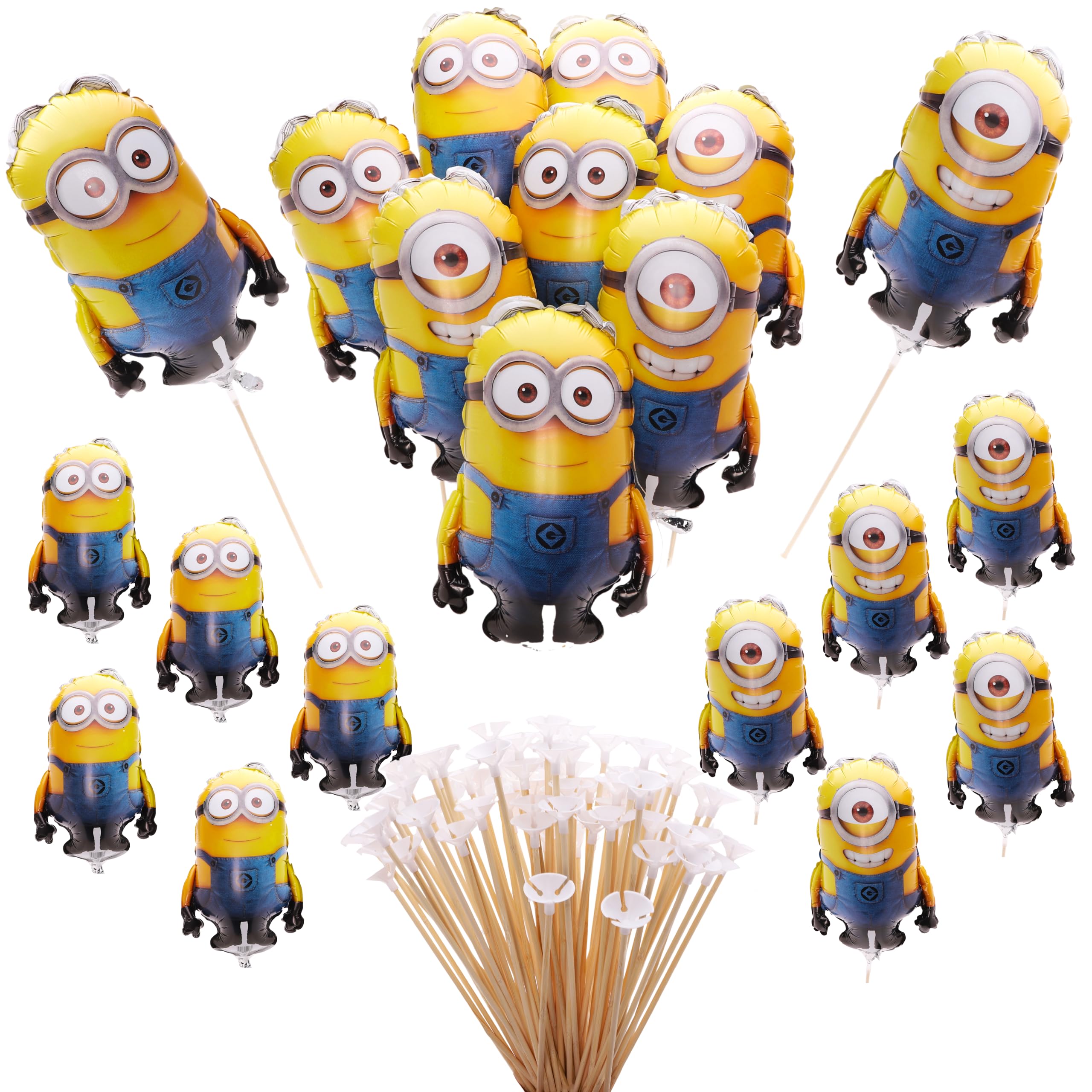 Toyland® Pack Of 20-30cm (12") Ready Inflated Despicable Me Minion Mini ...