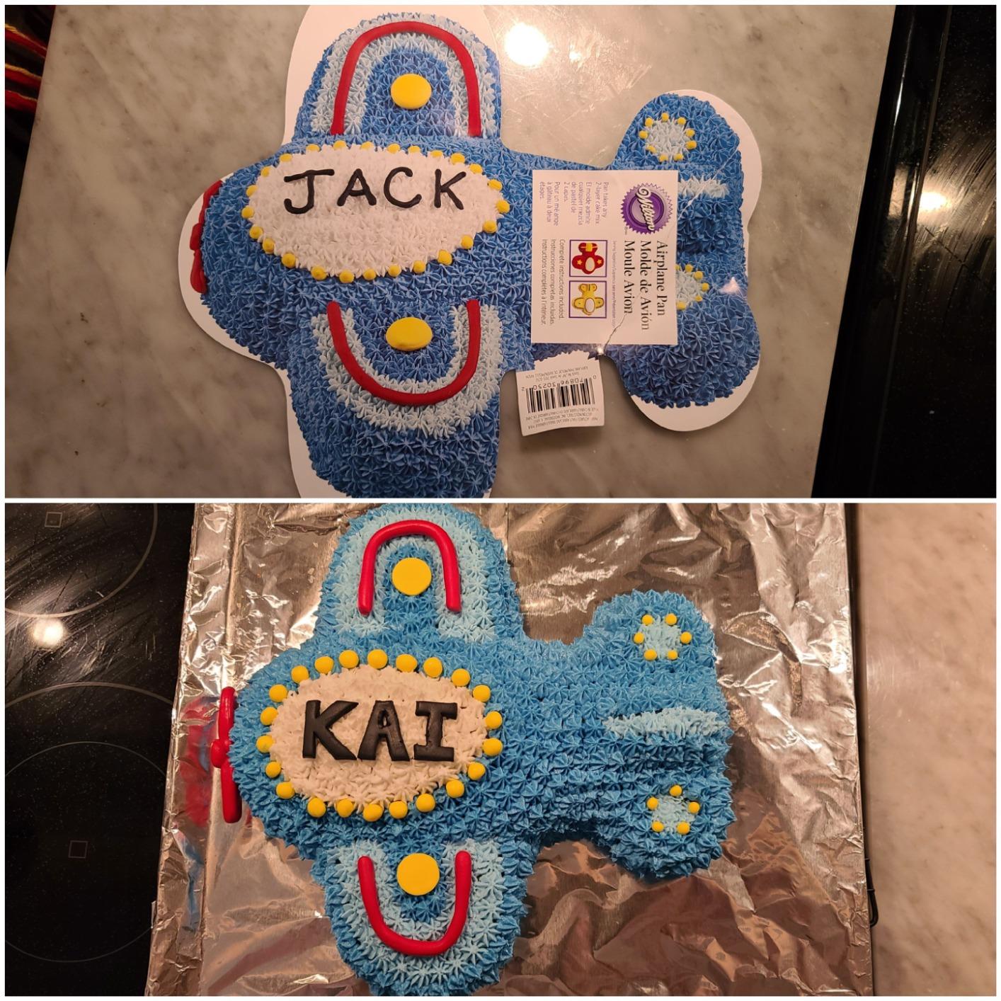 Amazon.com: Wilton Aluminum Airplane Cake Pan: Novelty Cake Pans: Home ...