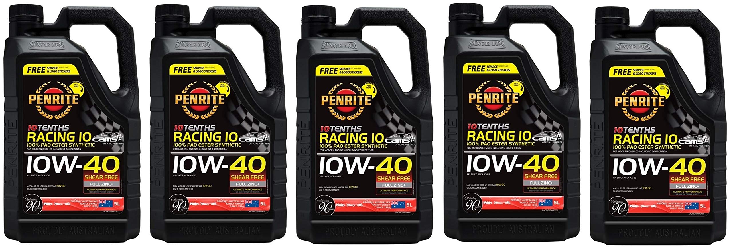 Penrite Racing 10 10tenghts 10w 40 Pao Ester Synthetic 25 | Desertcart ...