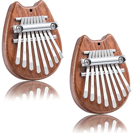 Amazon.com: MOOZICA 17-Key EQ Kalimba, Solid Koa Wood Electric Kalimba ...