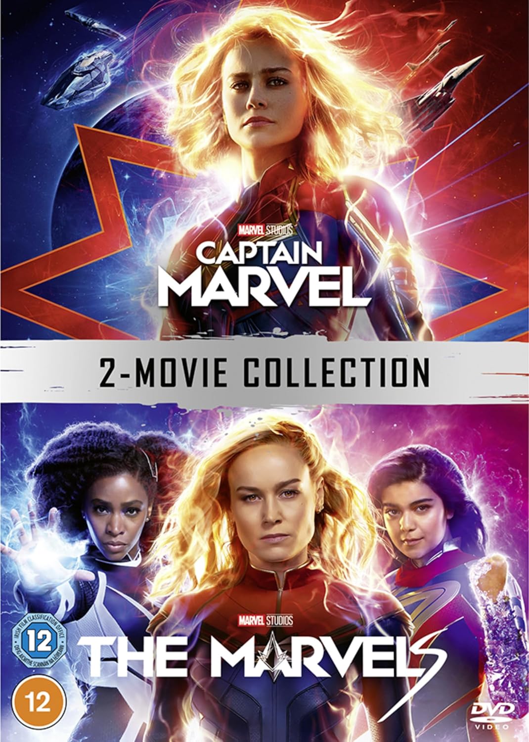 Marvel Studio's Captain Marvel/The Marvels 2 Movie Collection [DVD ...