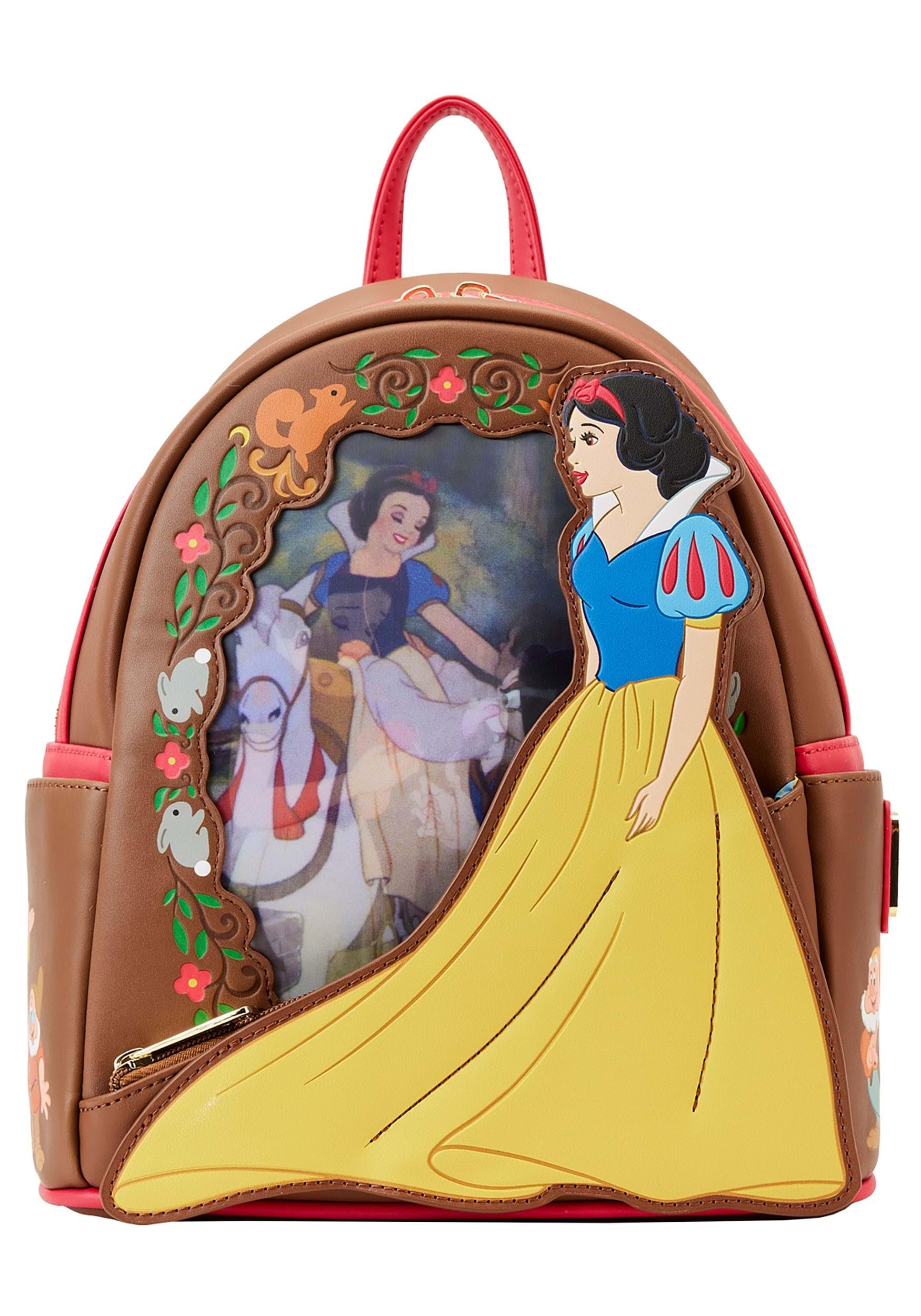 Amazon.com: Disney Snow White Lenticular Princess Series Loungefly Mini ...