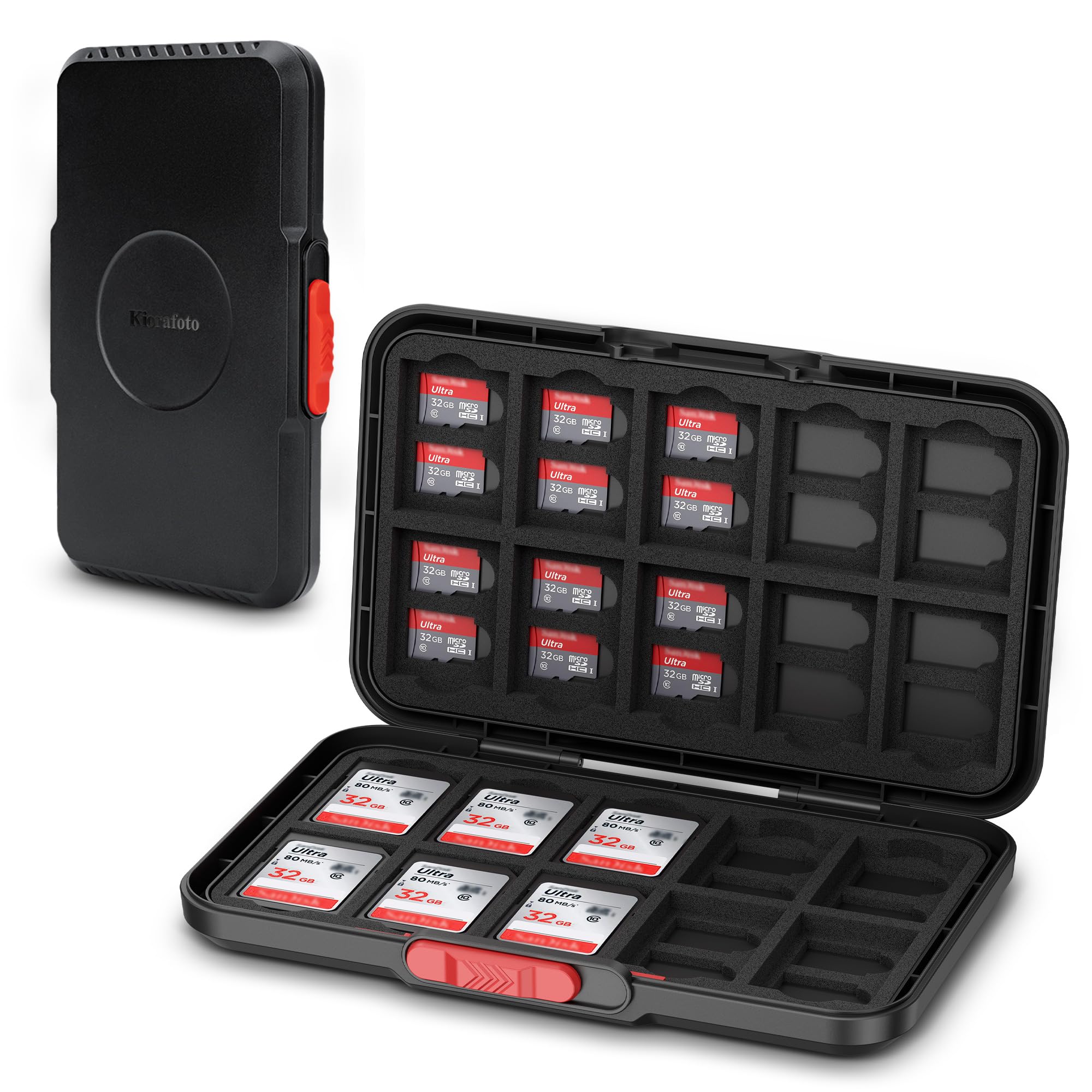 Amazon.com: Pop Up Style Memory Card Case,60 Slots Memory Card Holder ...