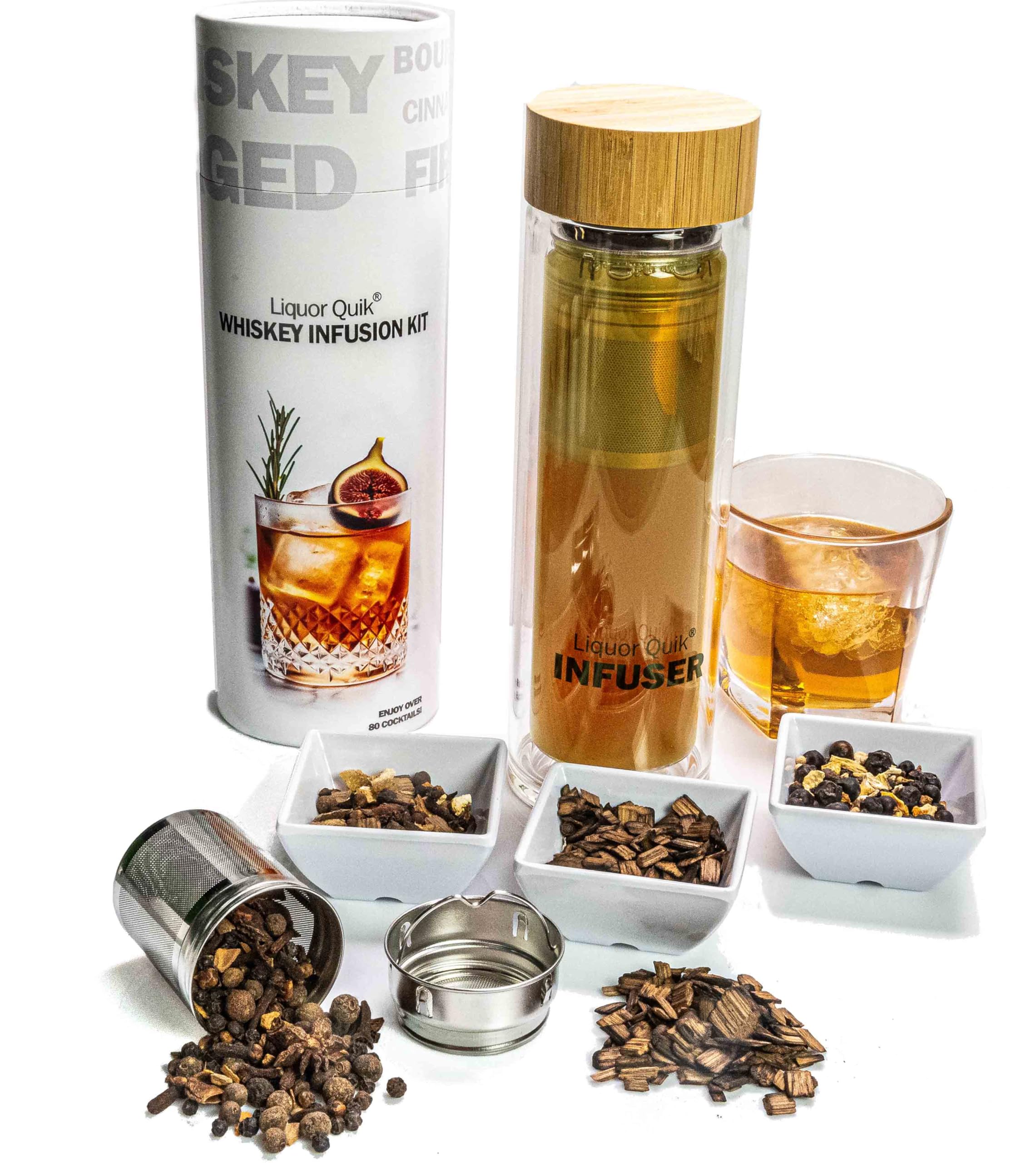 Amazon.com: Liquor Quik Whiskey Infusion Kit - Complete DIY Whiskey ...