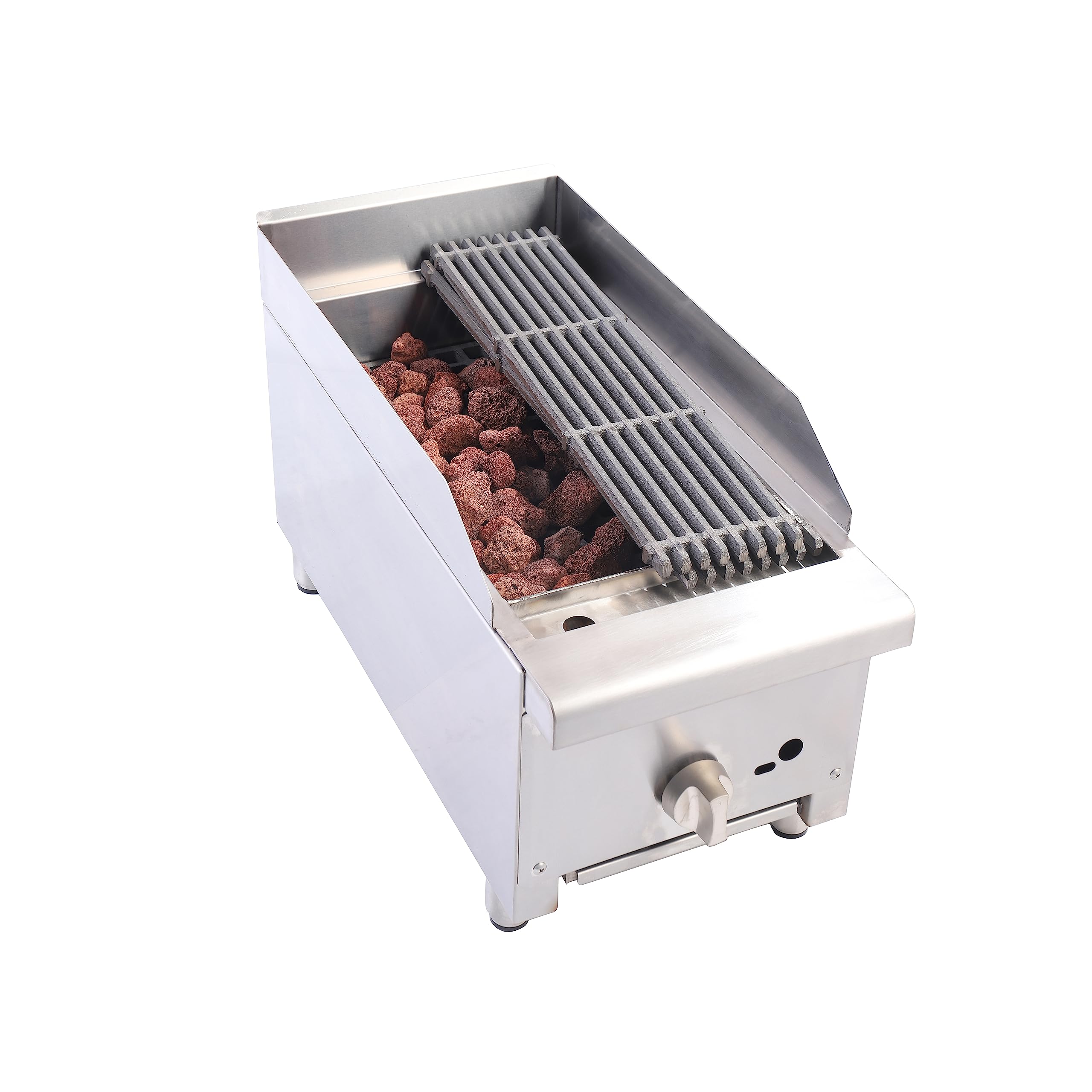 Amazon.com: STEELBUS 12'' Heavy duty Commercial Charbroilers Lava Rock ...