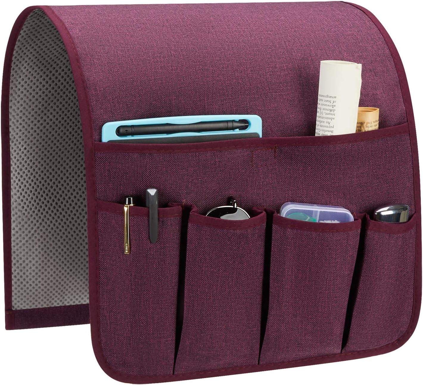 Amazon.com: Ntomtuex Armchair Caddy Remote Control Holder for Couch ...