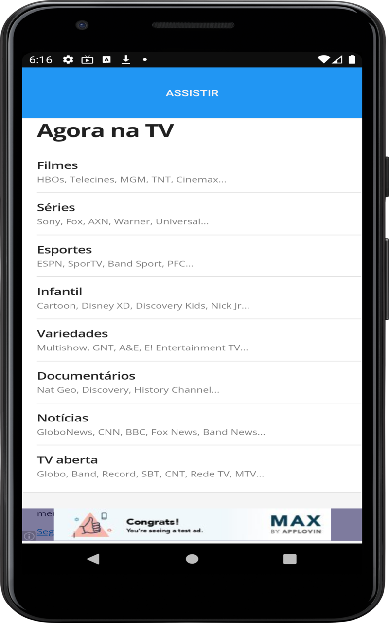 Watchtv - TV online:Amazon.de:Appstore for Android