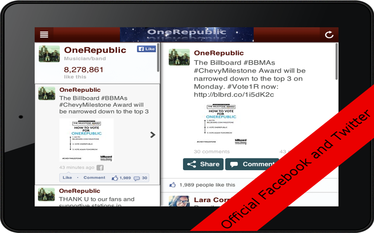 Fanz ONE REPUBLIC Edition - App on Amazon Appstore