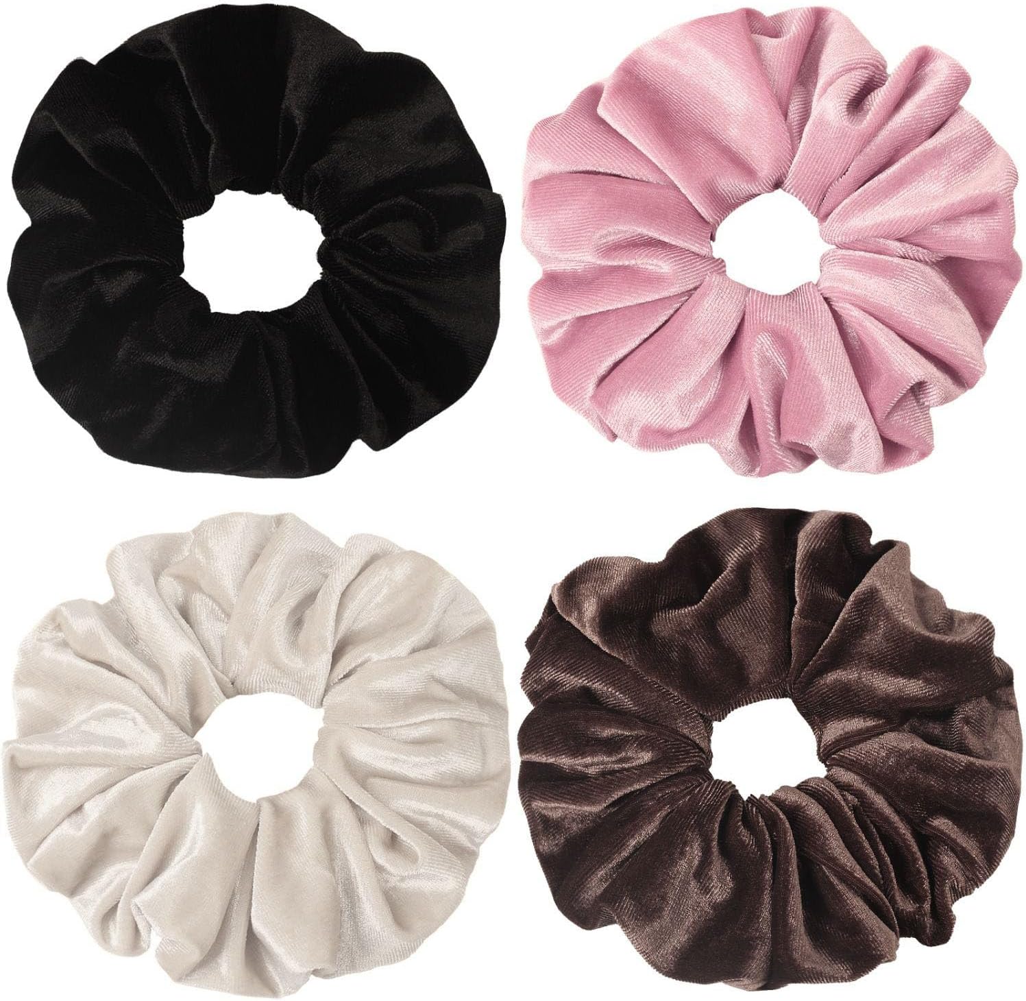 Amazon.com : Red Jumbo Velvet Scrunchy : Beauty & Personal Care