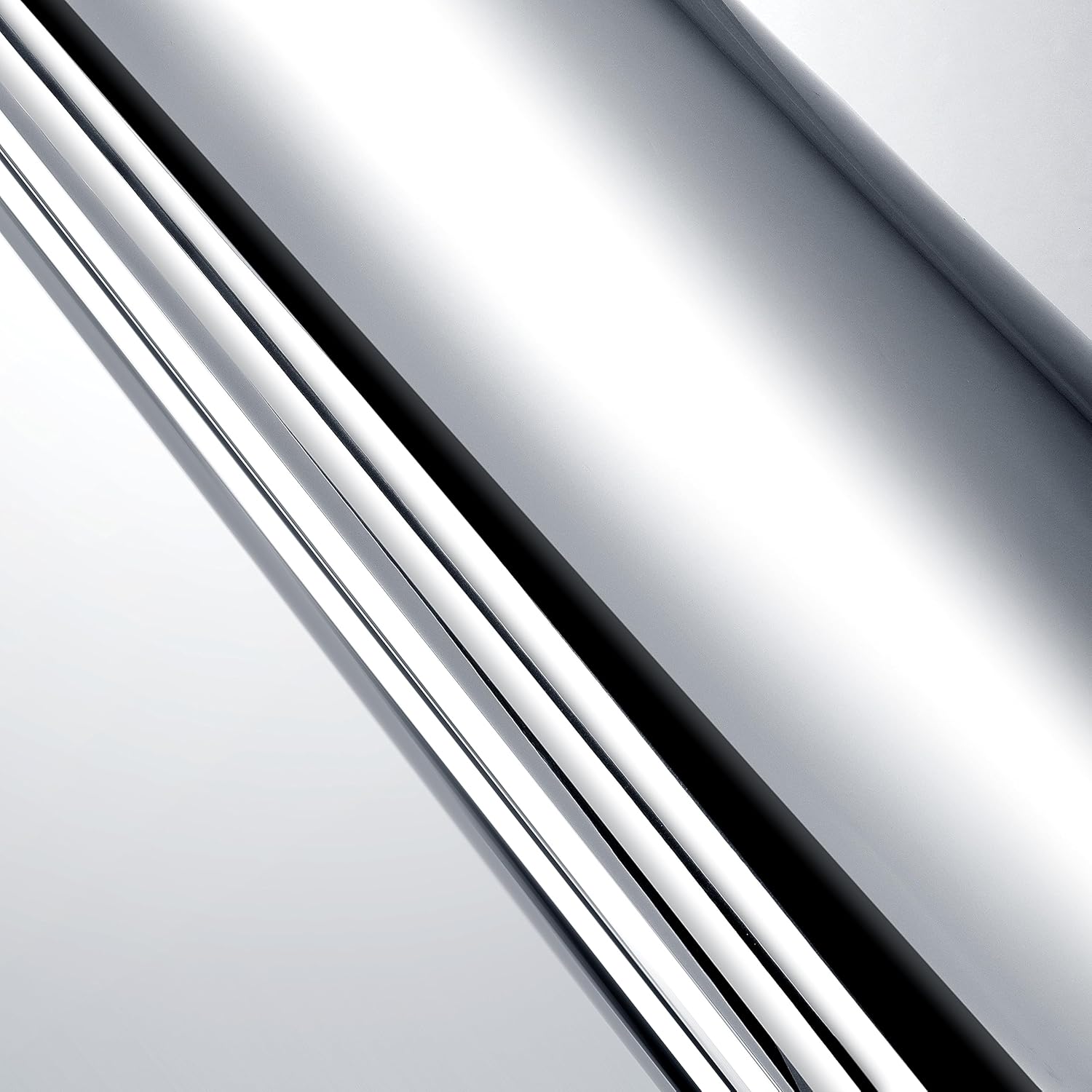 FunStick 30CM x 12M Self Adhesive Mirror Stickers Flexible Mirror ...