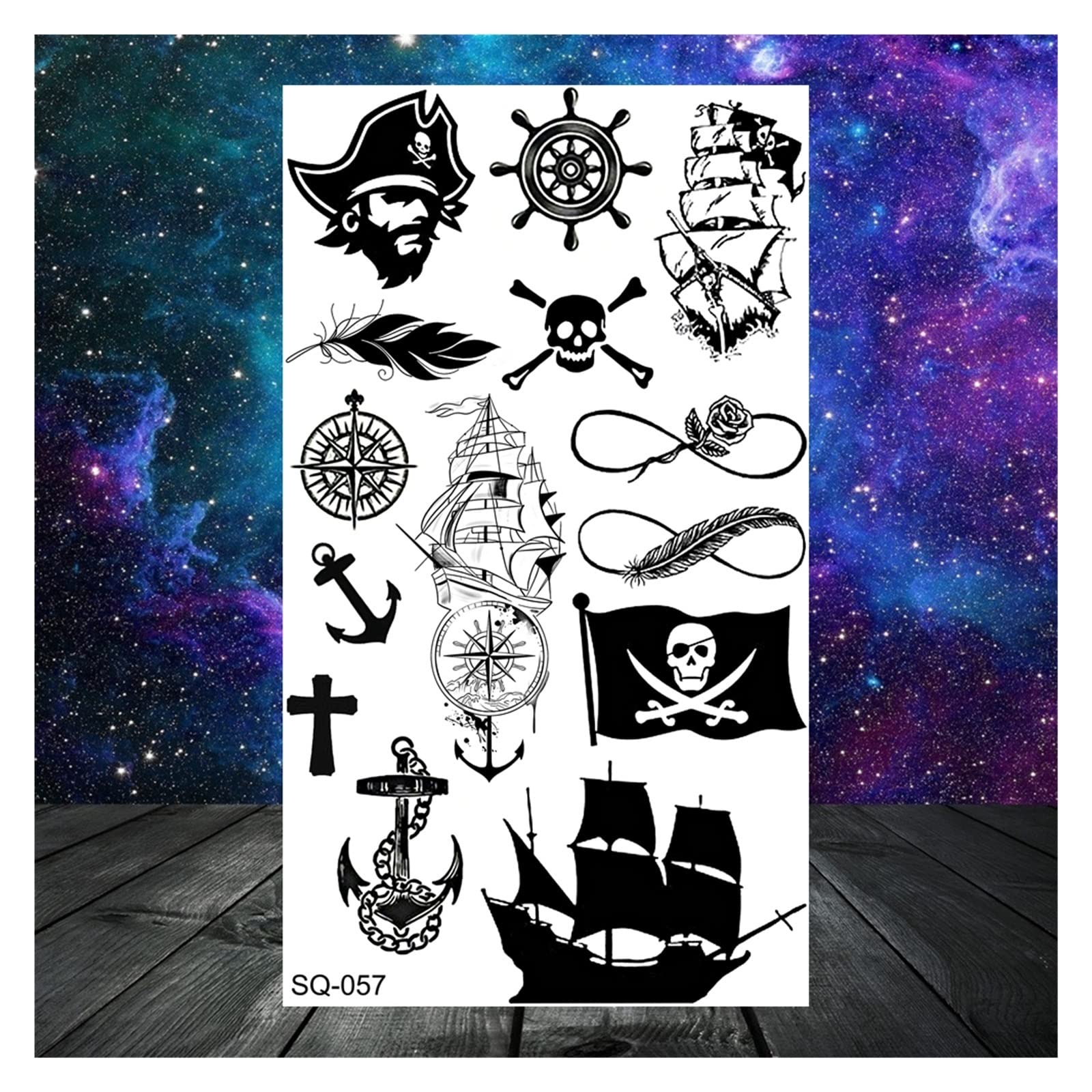 Pirate Anchor Tattoo