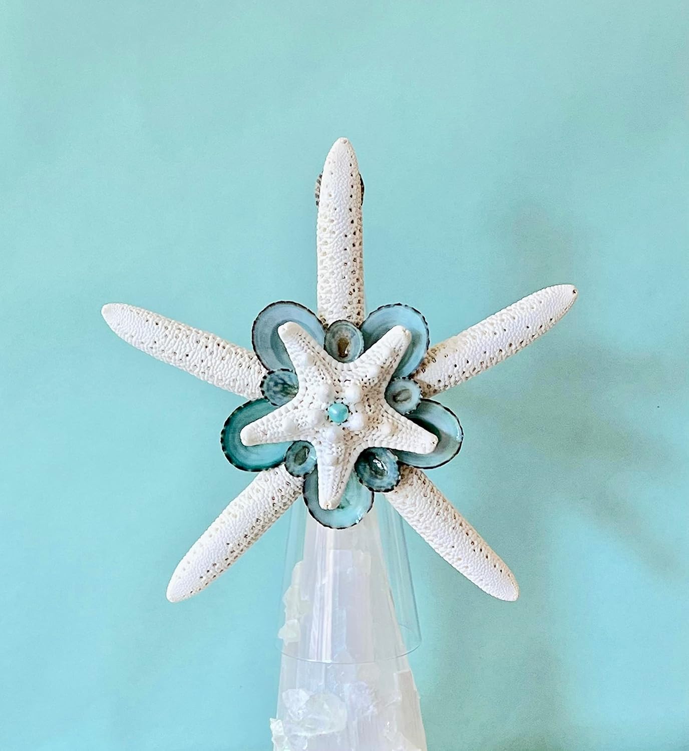 Amazon.com: Natural Starfish Tree Topper - Free Shipping : Handmade ...