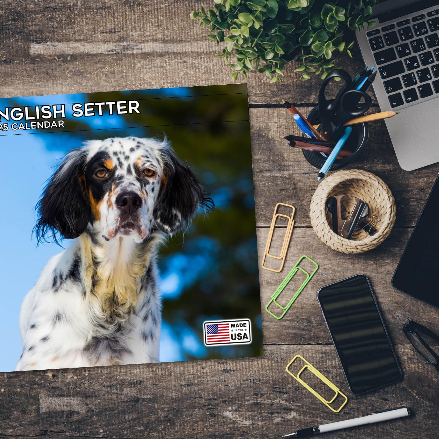 Snapklik.com : 2025 English Setter Calendar - Dog Breed Wall Calendar ...