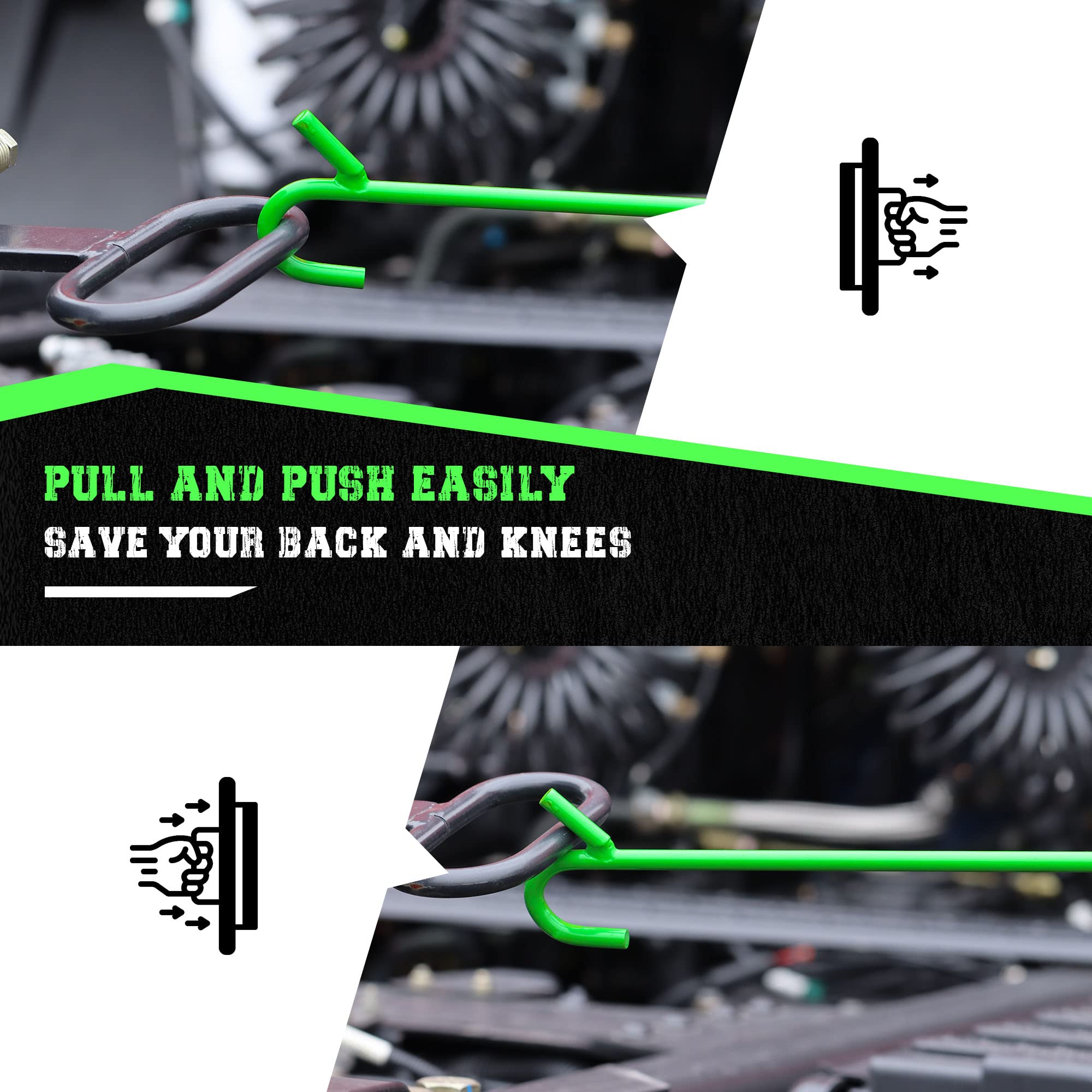 Snapklik.com : AUTOSwpozo 5th Wheel Pin Puller, 4 Pack 32" Solid Steel ...