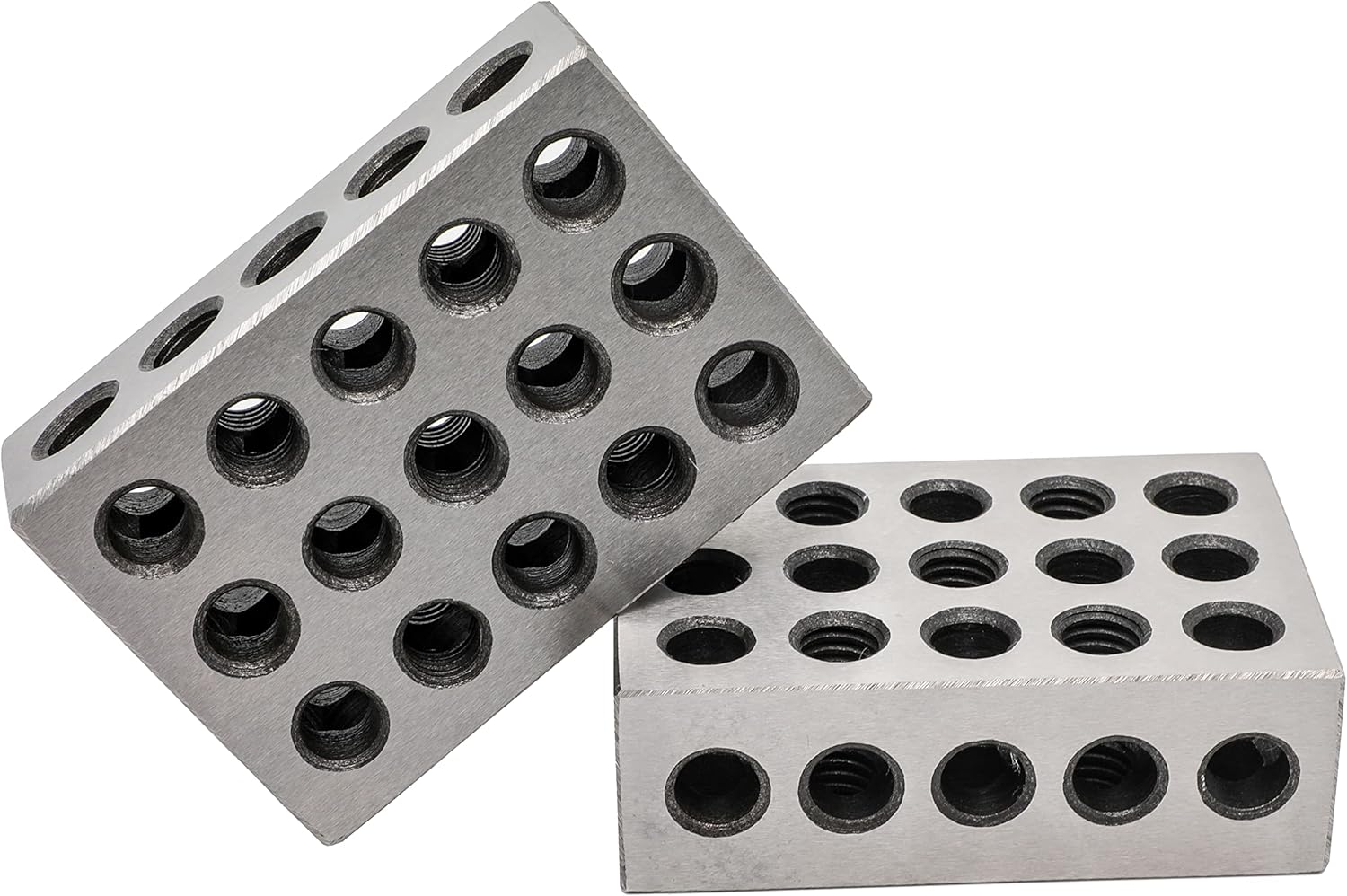 Amazon.com: LLDSIMEX Pair 1" x 2" x 3" Precision Steel 1-2-3 123 Blocks ...