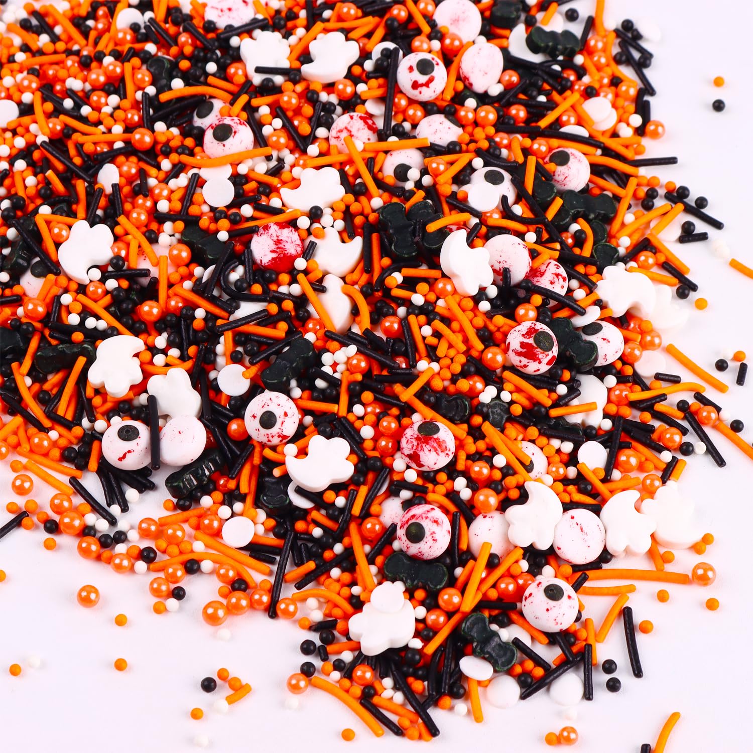 Amazon.com : Halloween Sprinkles for Cake Decorating 7ounce, Eyeball ...