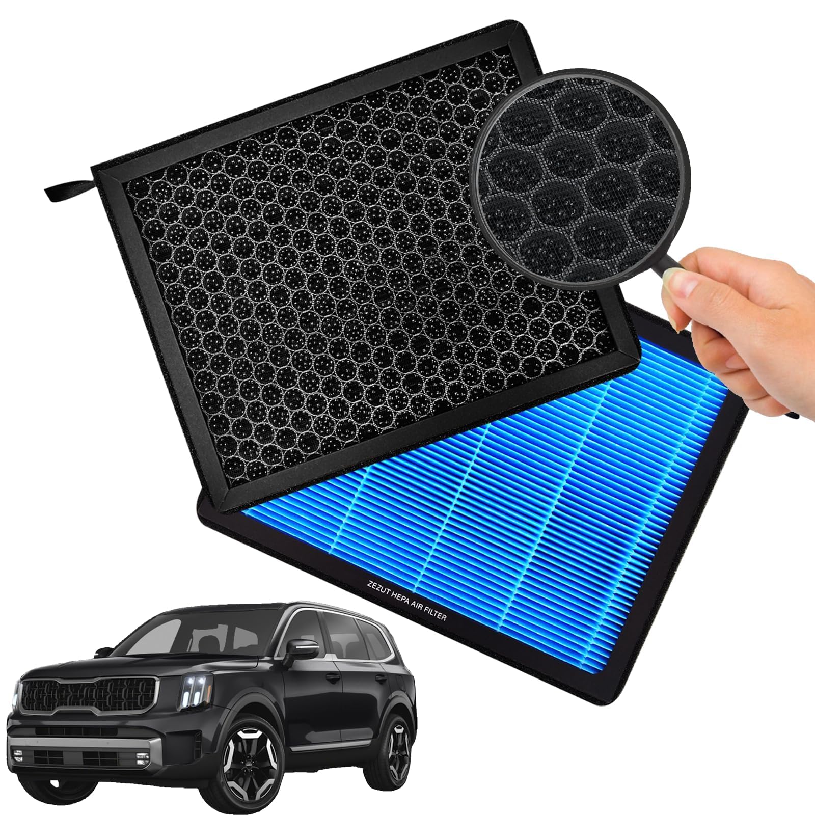 Amazon.com: Cabin Air Filter CF10735 Fits Genesis G70, G80, G90, GV70 ...