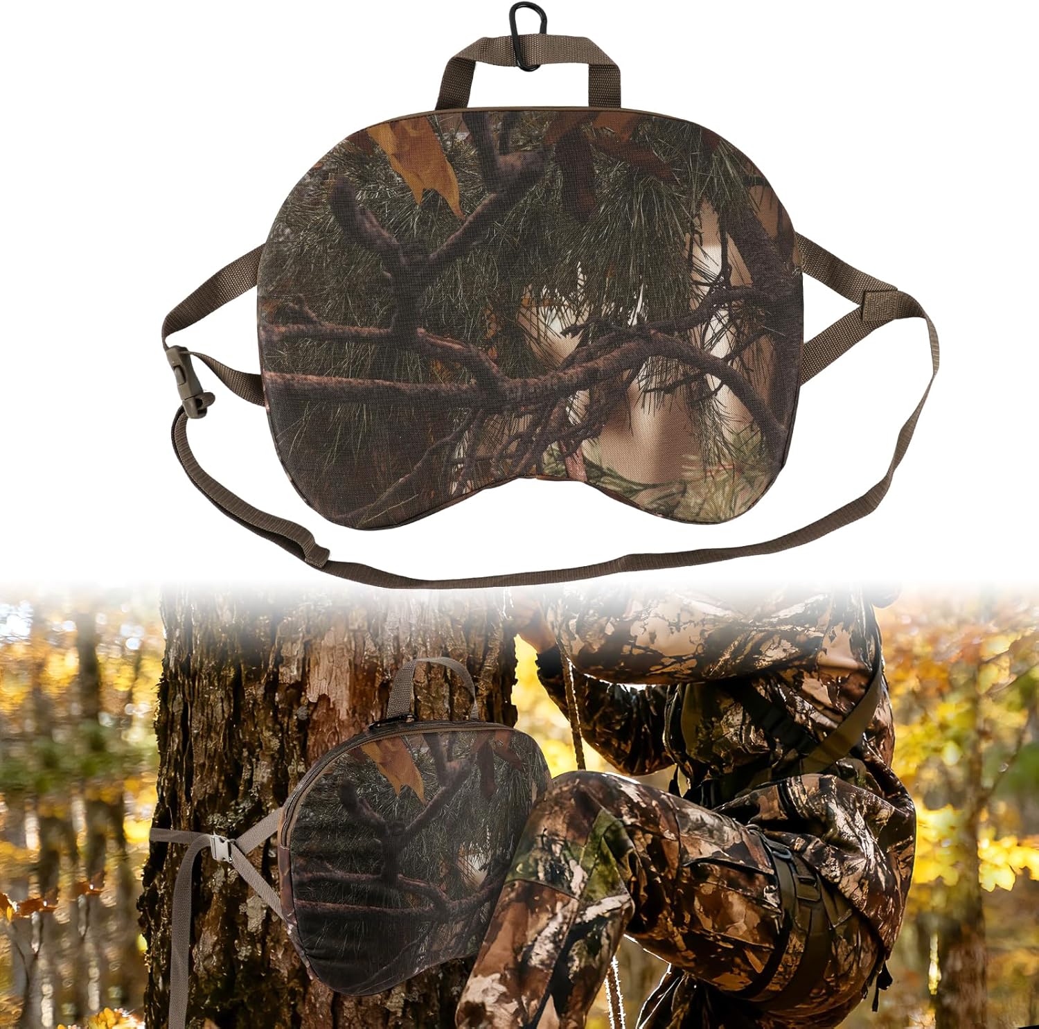 Amazon.com : KiKooMall Saddle Hunting Knee Pads,Portable Hunting Seat ...