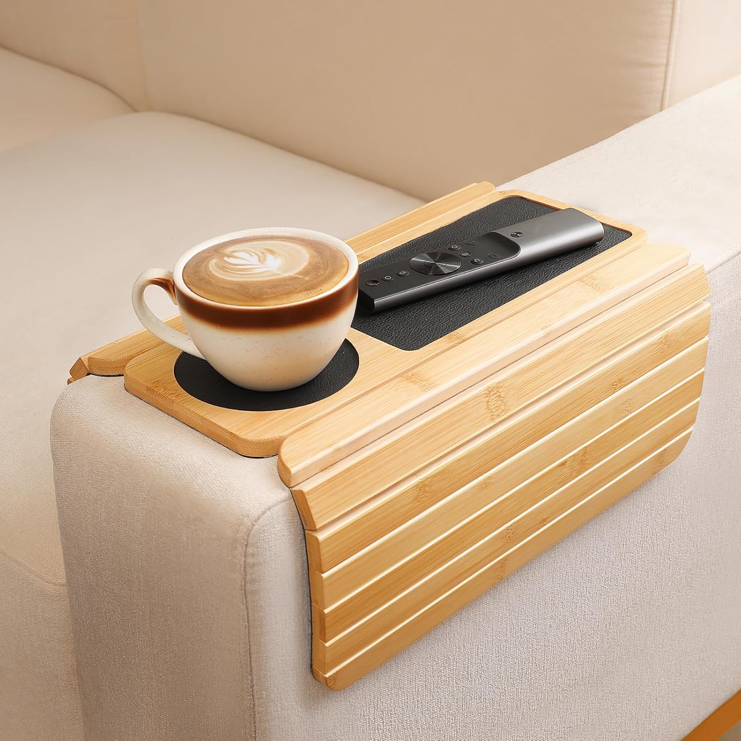 Amazon.com: SUEH DESIGN Sofa Arm Tray, Anti-Slip Couch Side Arm Tray ...