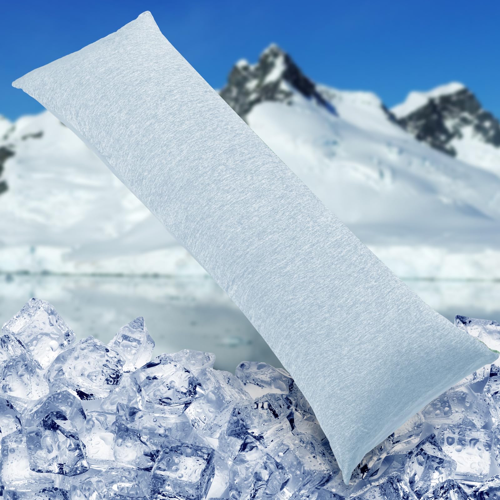 Amazon.com: HOMFINE Cooling Pillowcase Body Size - Double Side Q-Max 0. ...