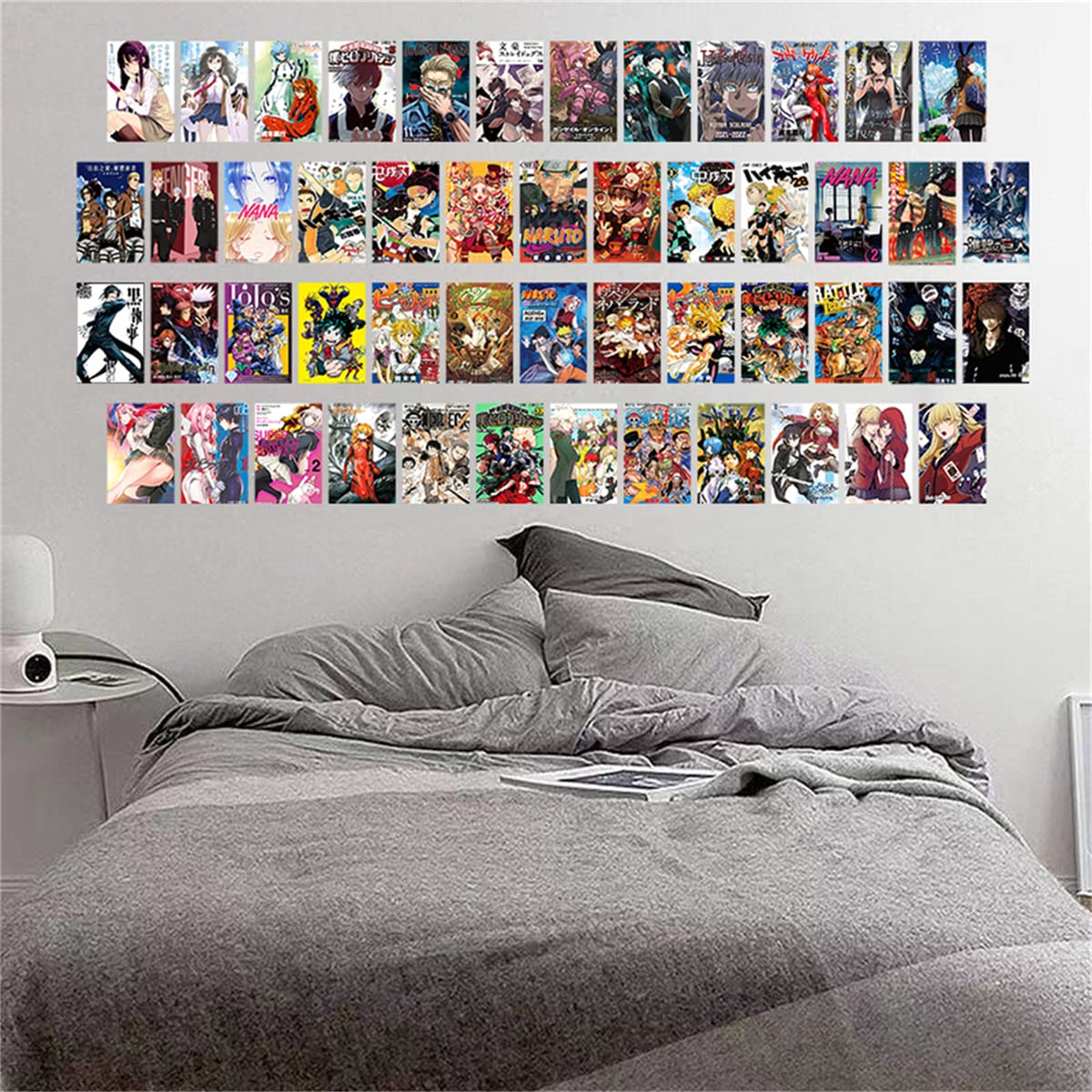 Manga Panels For Wall Anime Aesthetic Wall Collage Kit 50pcs ...