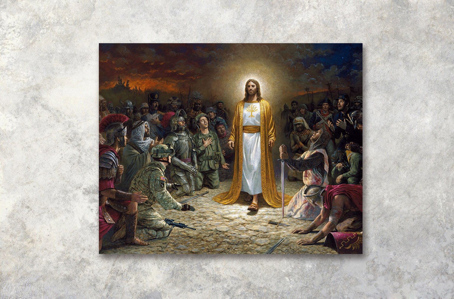Christian Soldier Jesus Christ Preparing Christian Soldiers For War
