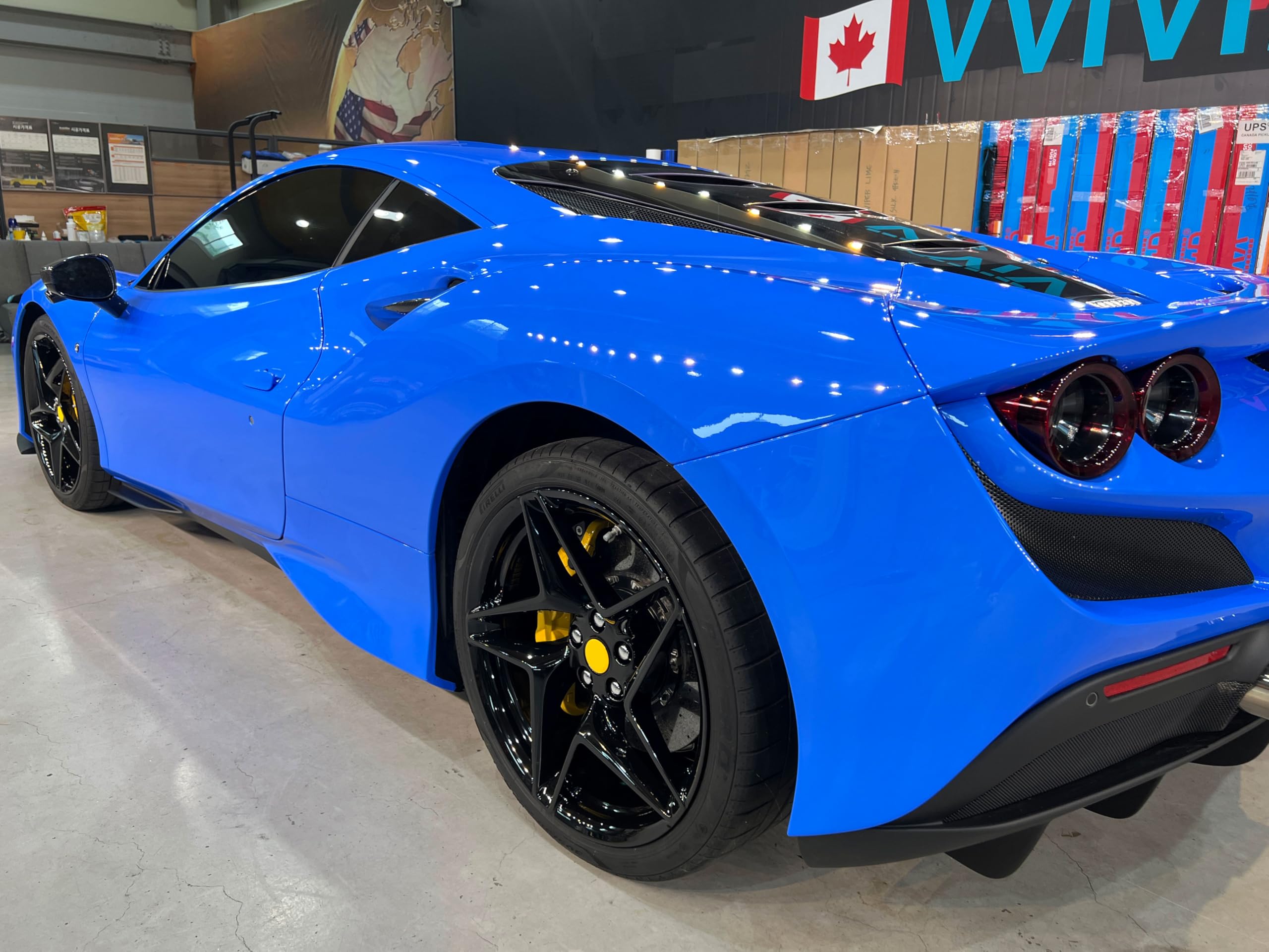 Snapklik.com : ColorFusion PPF By , Gloss Shark Blue Dry Apply PPF ...