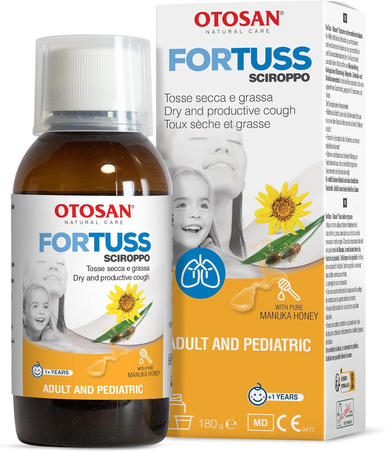 OTOSAN FORTUSS COUGH SYRUP 180G : Amazon.co.uk: Health & Personal Care