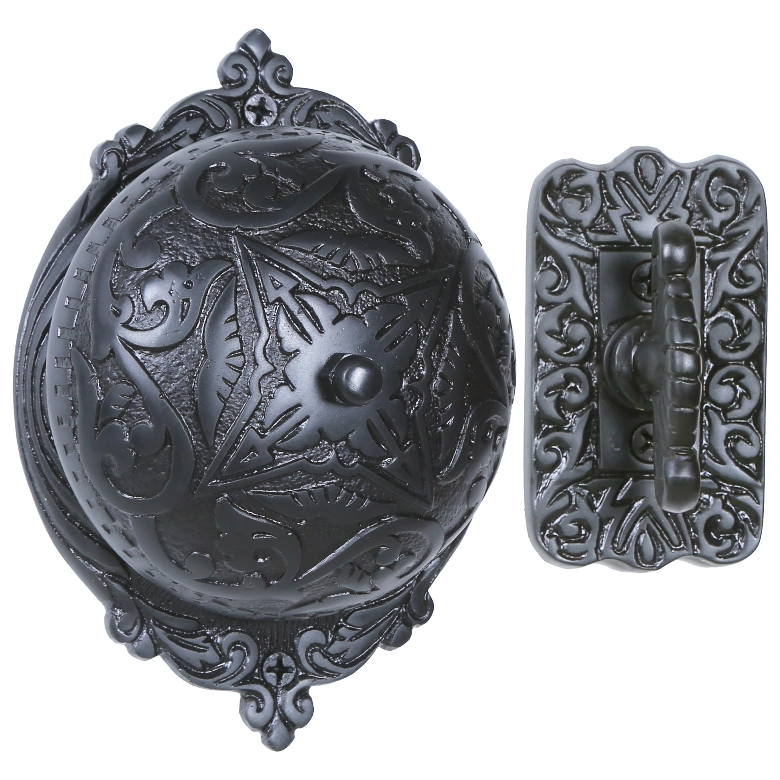 A29 Decorative Mechanical Doorbell - Old Fashioned Twist Door Bell with ...