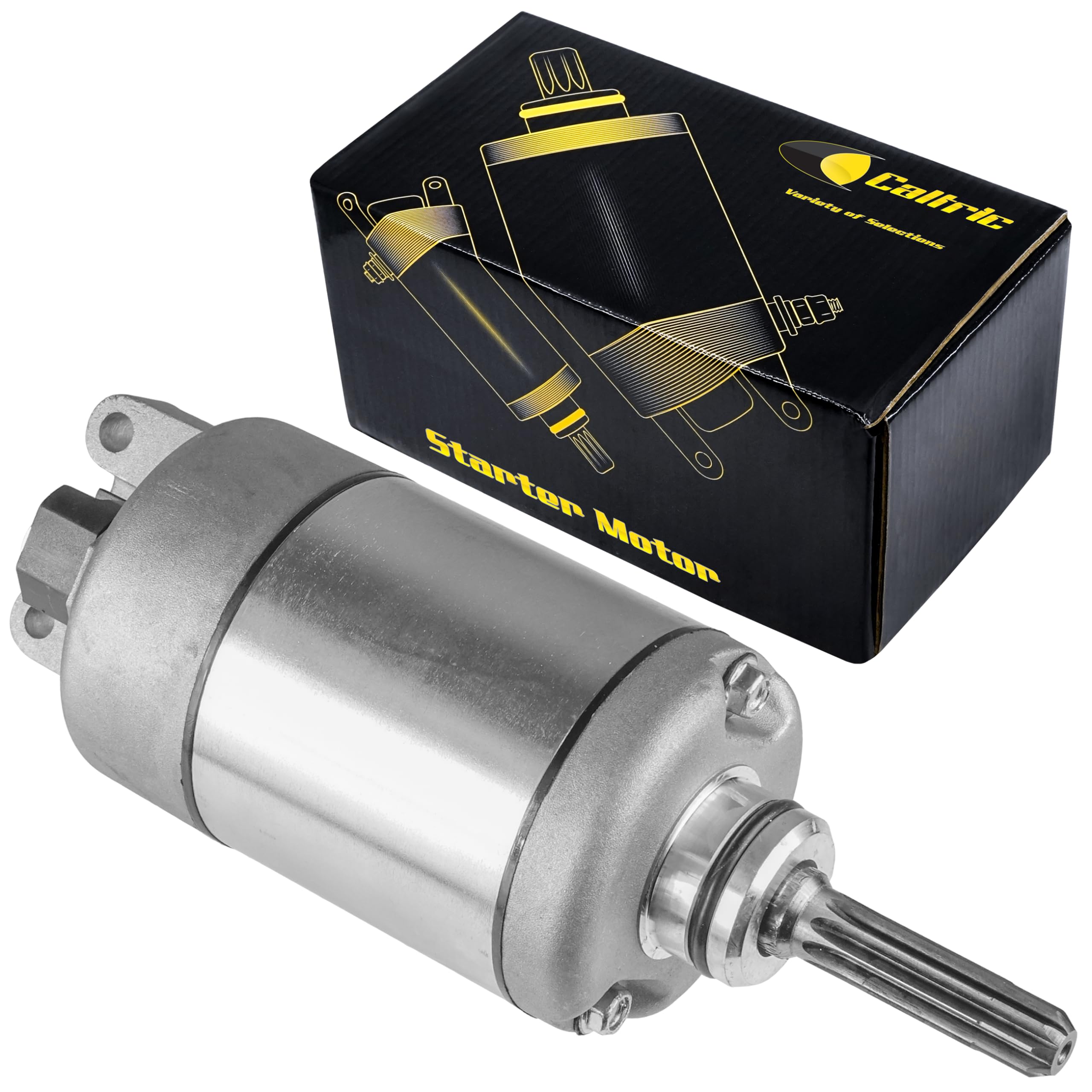 Amazon.com: Caltric Starter Motor Compatible with Suzuki King Quad 750 ...