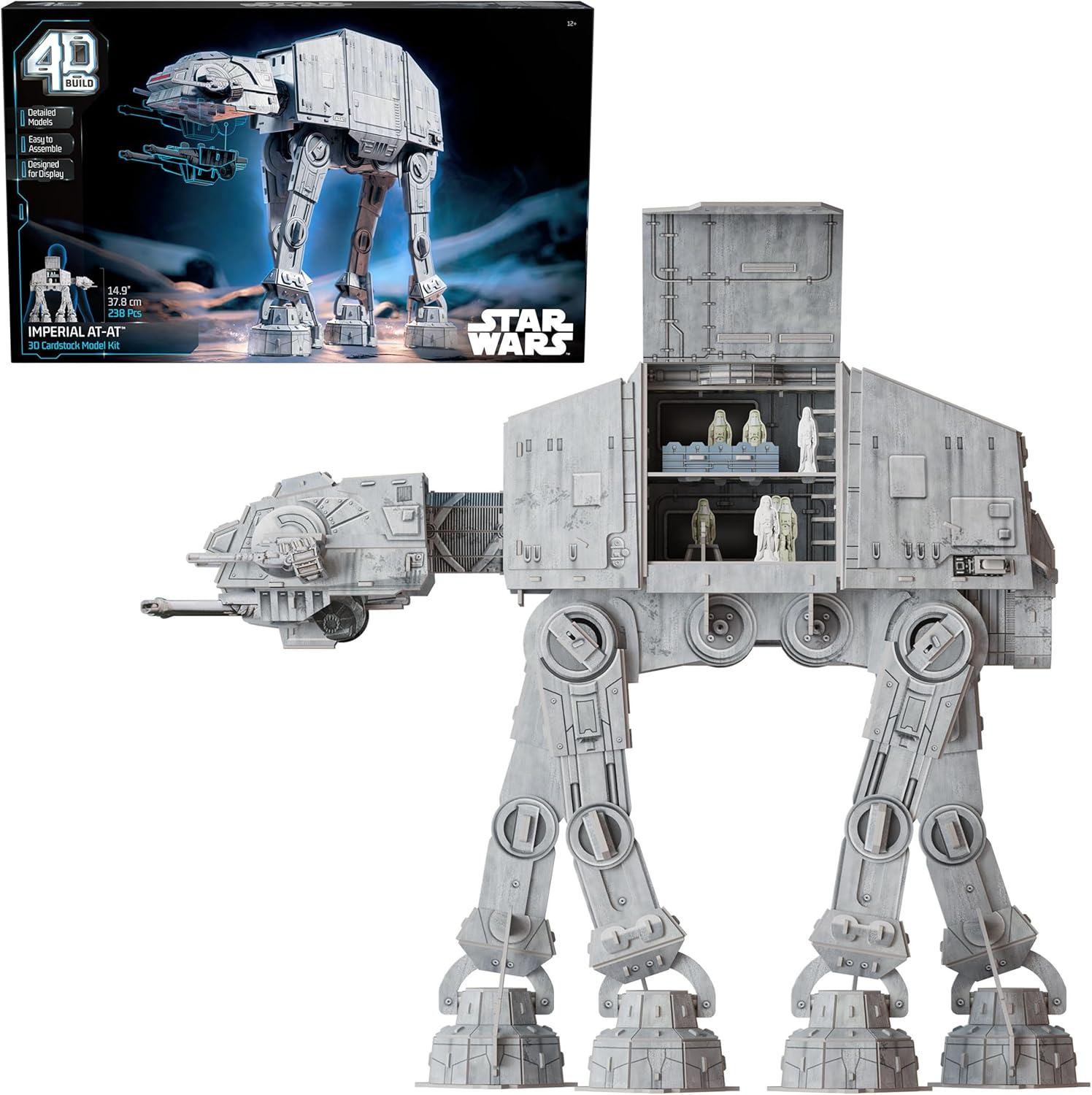 Brandclub - Spin Master Games 4D Build, Star Wars Imperial at-at 3D ...