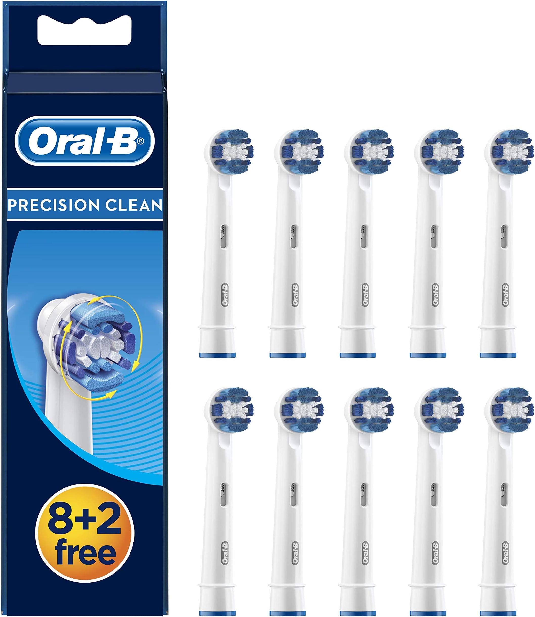 Amazon.com: Oral-B Precision Clean Replacement Toothbrush Heads, Pack ...