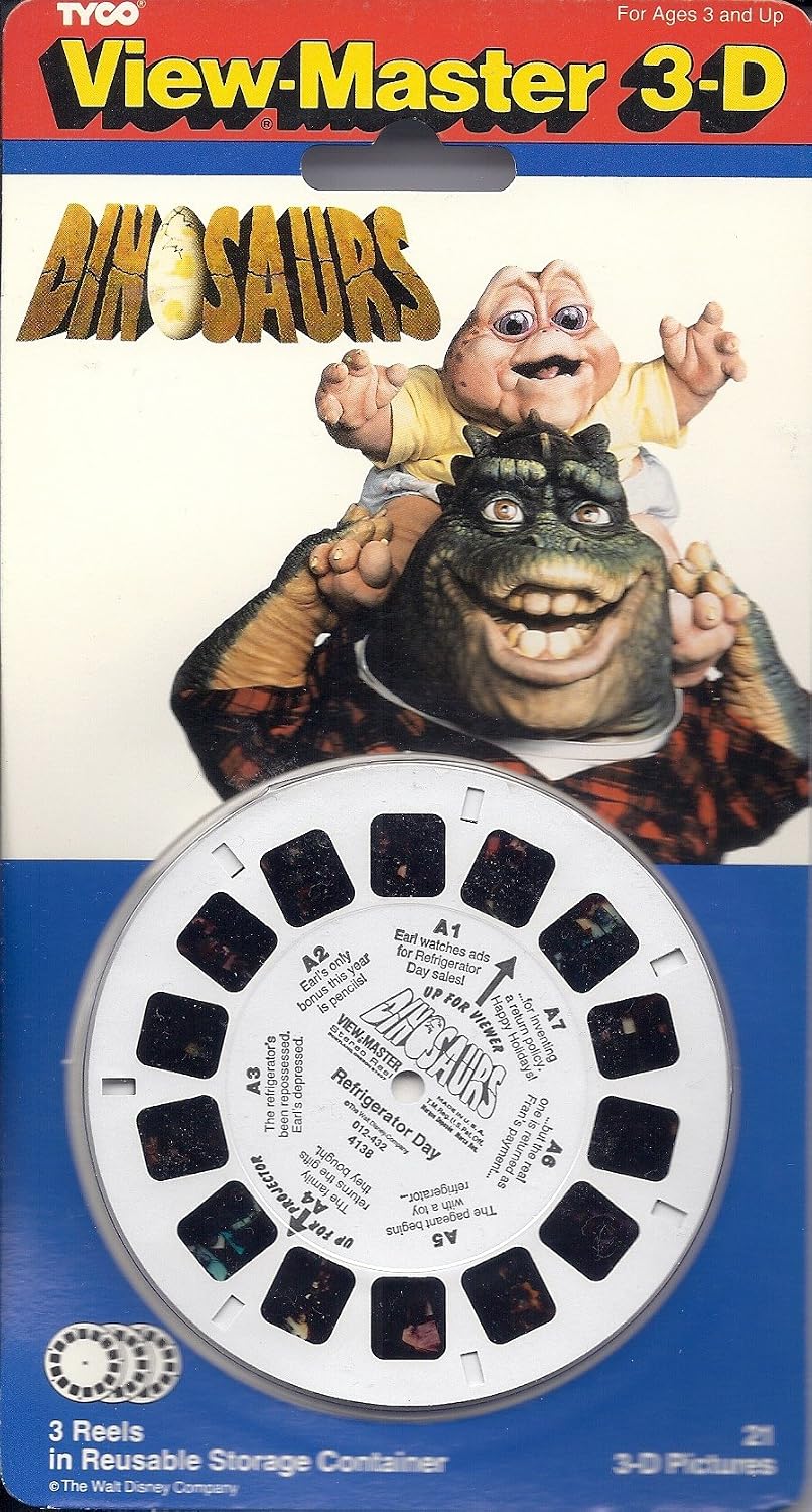 Amazon.com: View Master Disney's Dinosaurs 3 Reel Set : Toys & Games
