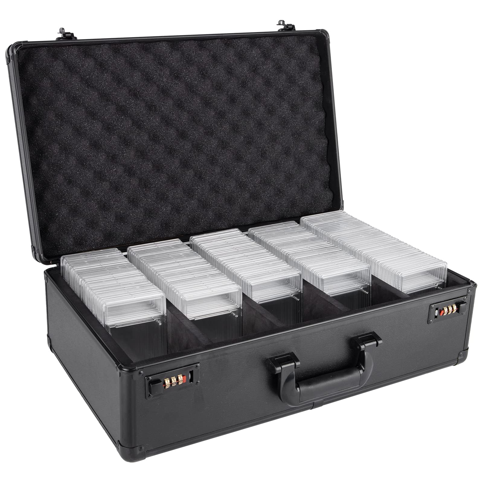 2023 NEW Graded Card Storage Box with Coded Lock, Sports Card Storage ...