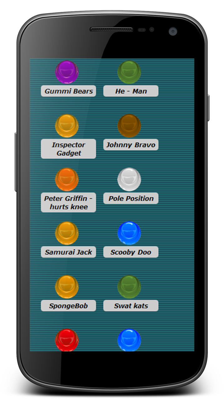 Instant Buttons Cartoon - App on Amazon Appstore