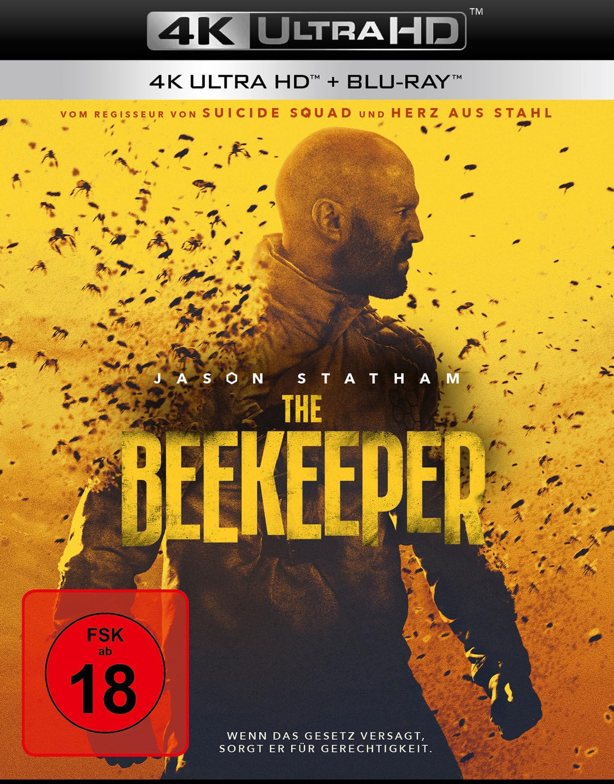 The Beekeeper (4K Ultra HD) (+ Blu-ray): Amazon.it: Statham, Jason ...