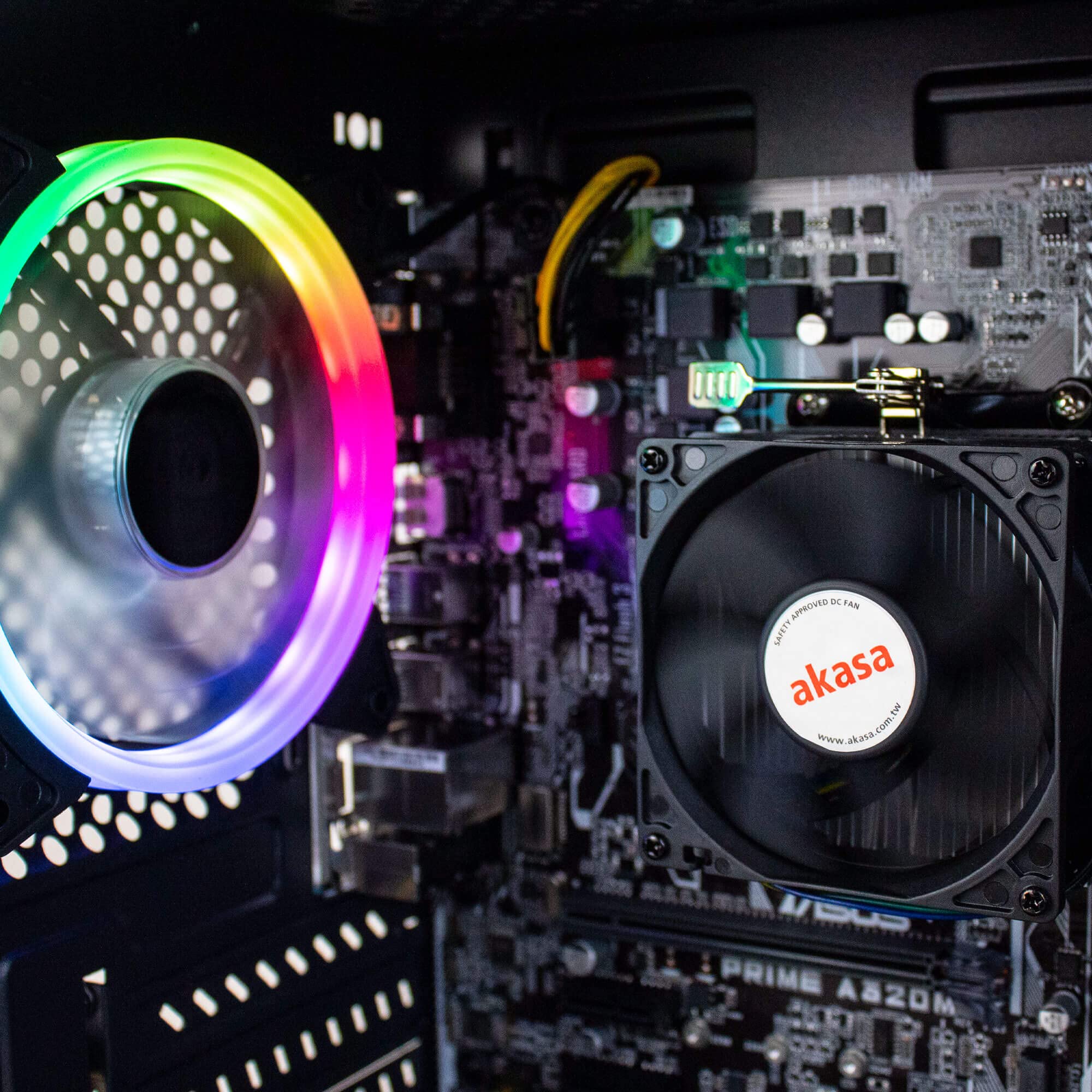 Fierce RGB Gaming PC - AMD Ryzen 5 5600G 4.4GHz, 16GB 3200MHz, 1TB Hard ...