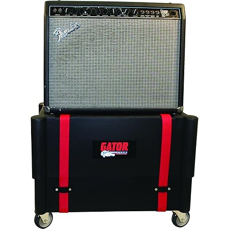 Amazon.com: Gator Cases Molded Plastic Guitar Amp Transporter, and ...
