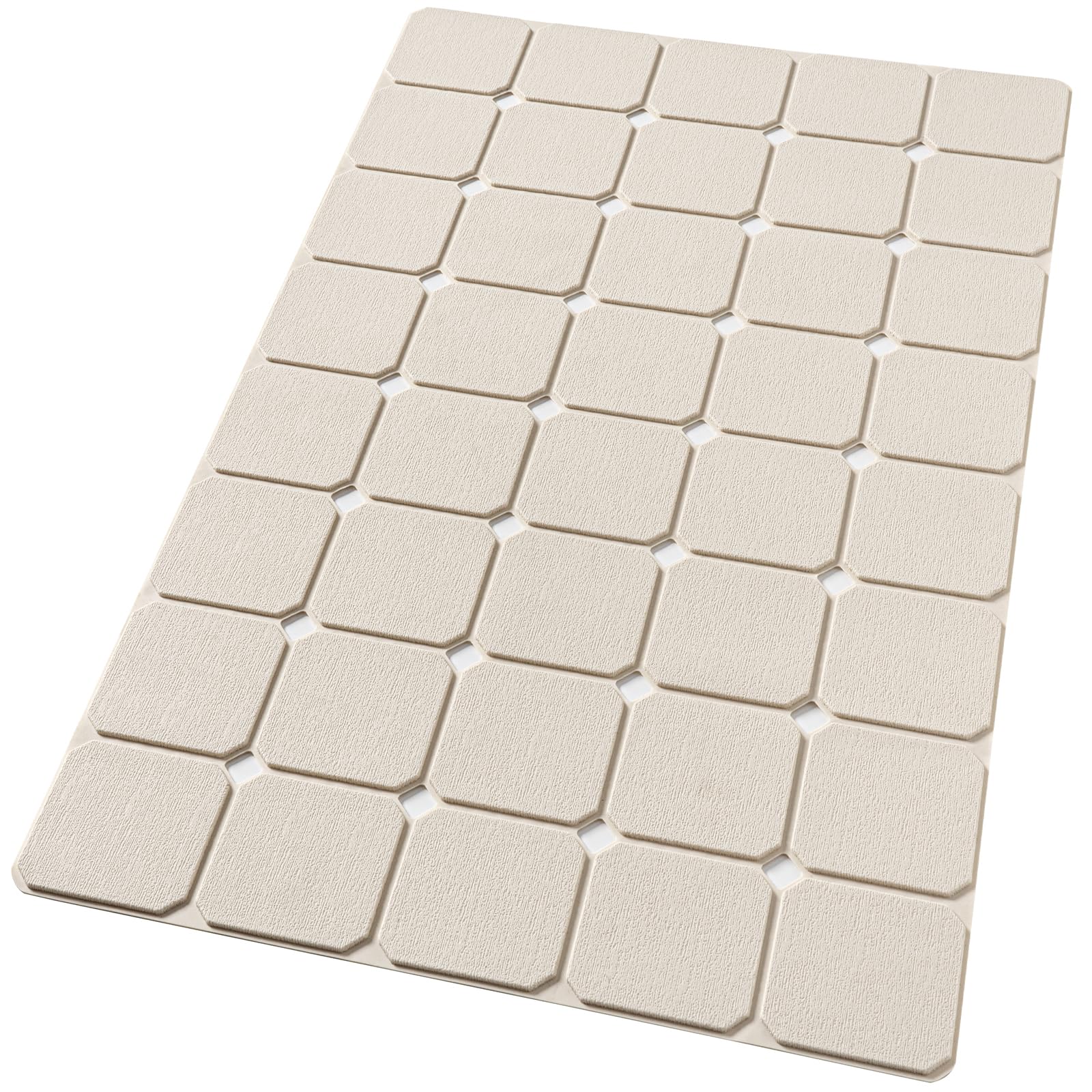 Amazon.com: Kinbear Bath Mat for Textured Tub: Silicone Bathtub Mat ...