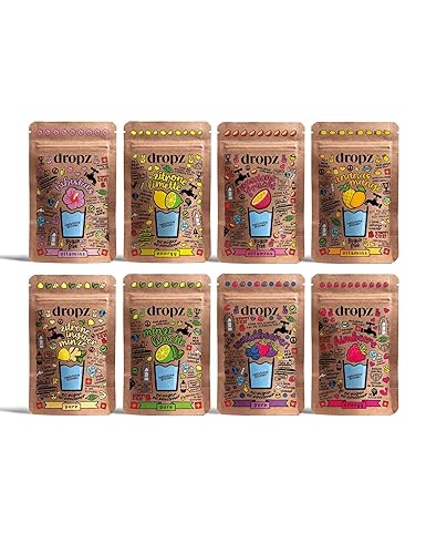 DROPZ Bestseller Bundle | Mit 8 Fruchtig, Frischen Geschmacksrichtungen ...