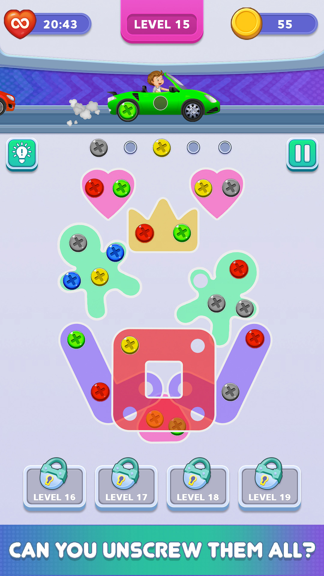 Aplicación Screw Nut Bolt Puzzle Game 3D en Amazon Appstore